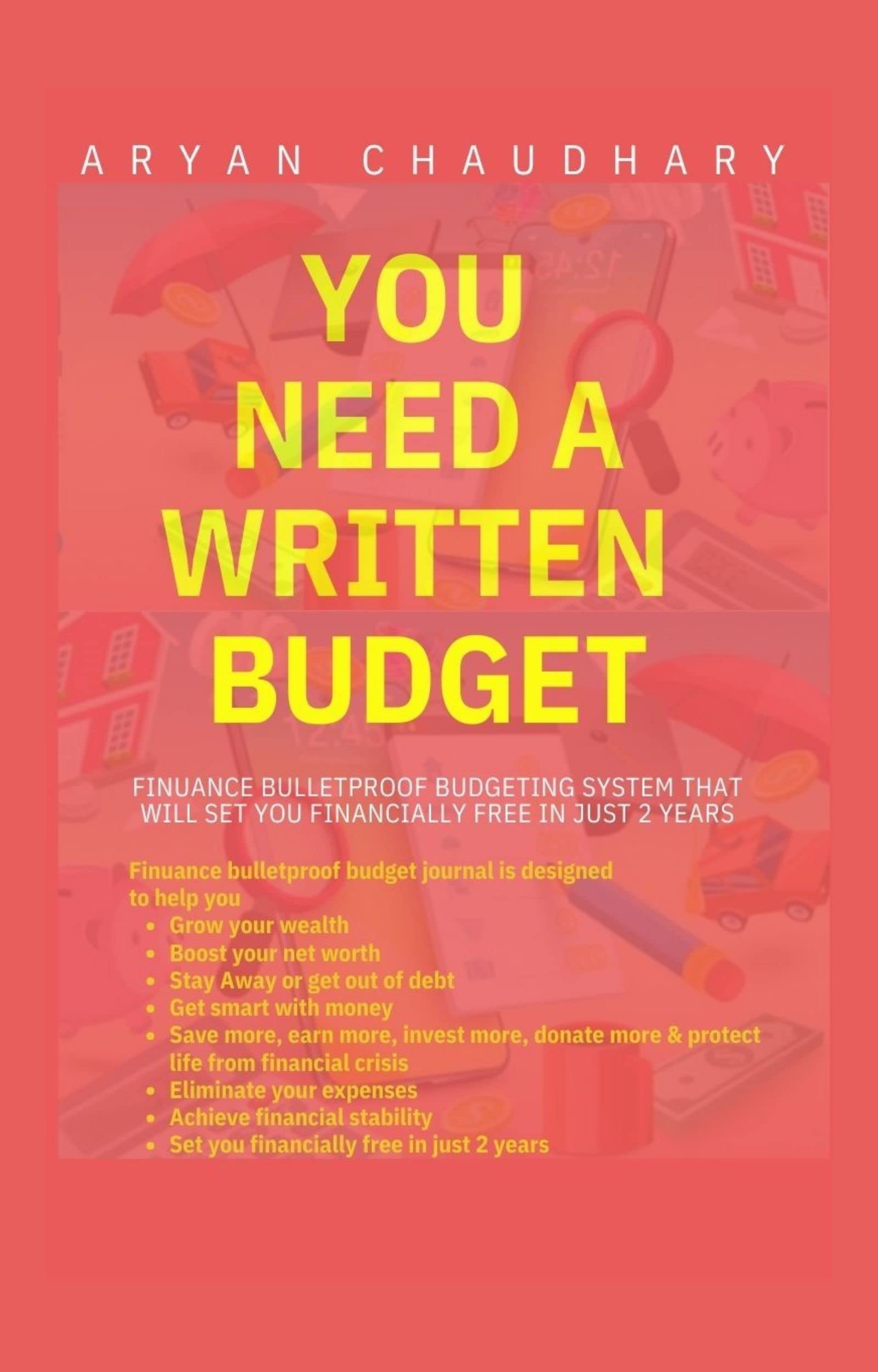 YOU NEED A WRITTEN BUDGET JOURNAL/Diary (The FIRST & REAL step to ...