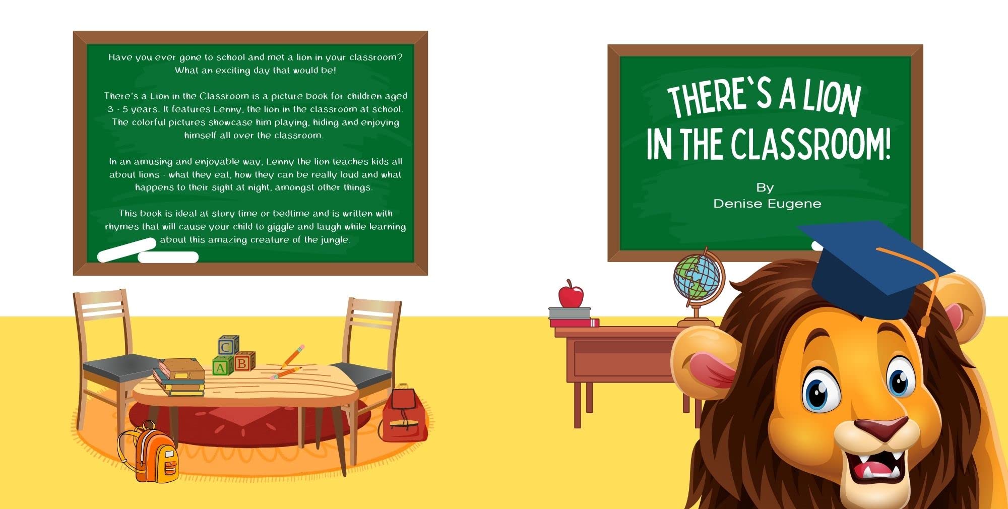 There's A Lion In The Classroom!: Learn Fun Facts About Lions by Denise ...