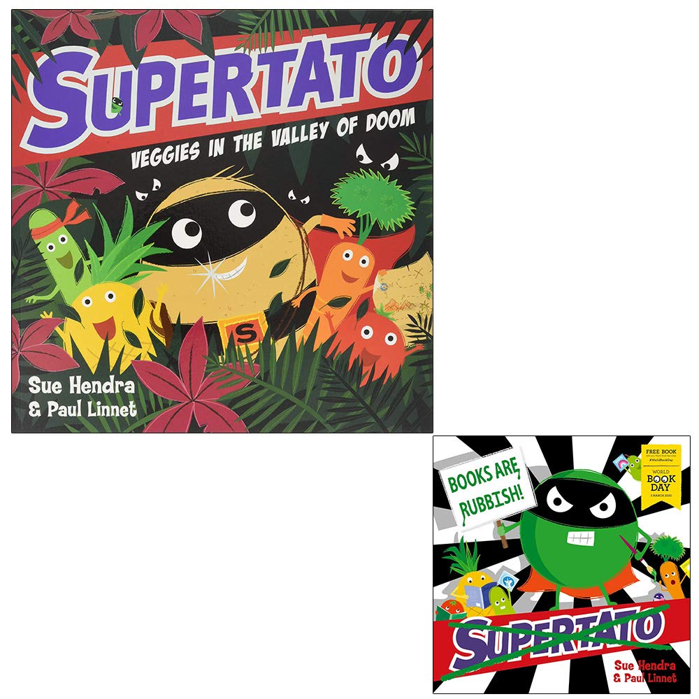 Supertato Veggies in the Valley of Doom & Supertato: Books Are Rubbish ...