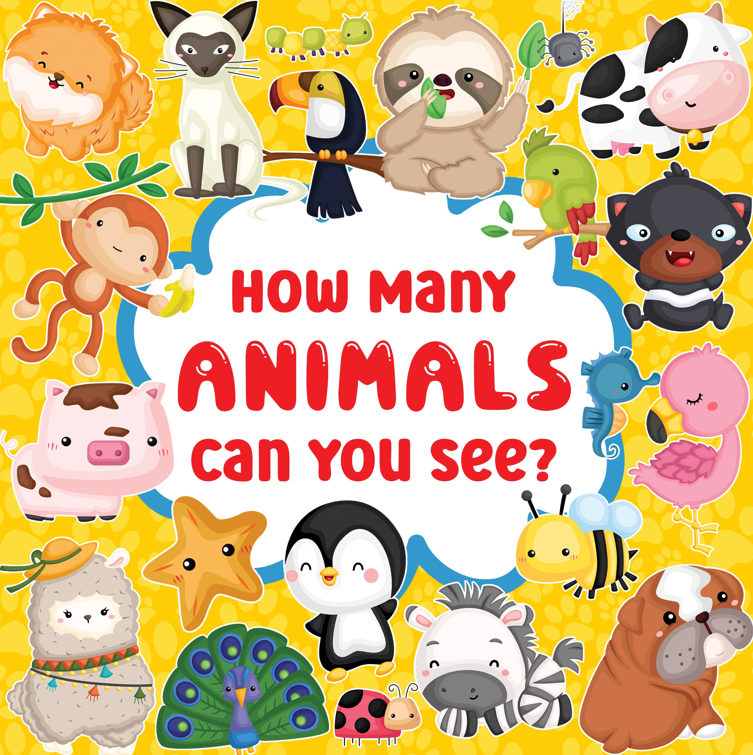 How Many Animals Can You See?: Fun Counting Activity Book for Kids ...