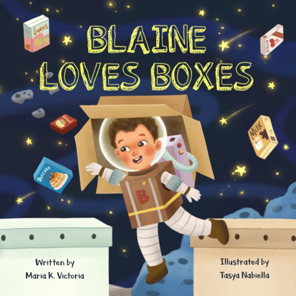 Blaine Loves Boxes: An inspiring and inclusive picture book about self ...