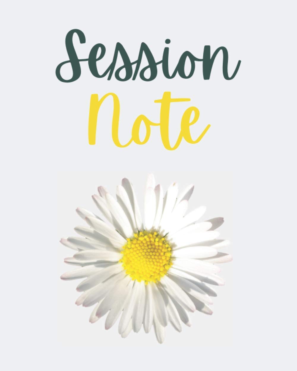 Session Note: Notebook With Sections for Therapist, Psychotherapist ...