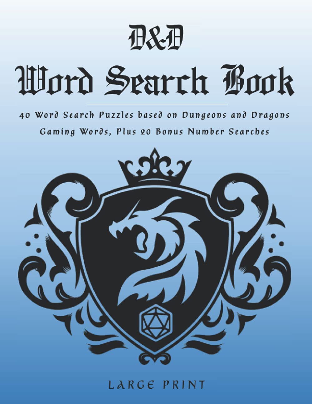 D&D Word Search: Unofficial Dungeons and Dragons Word Search Puzzle ...