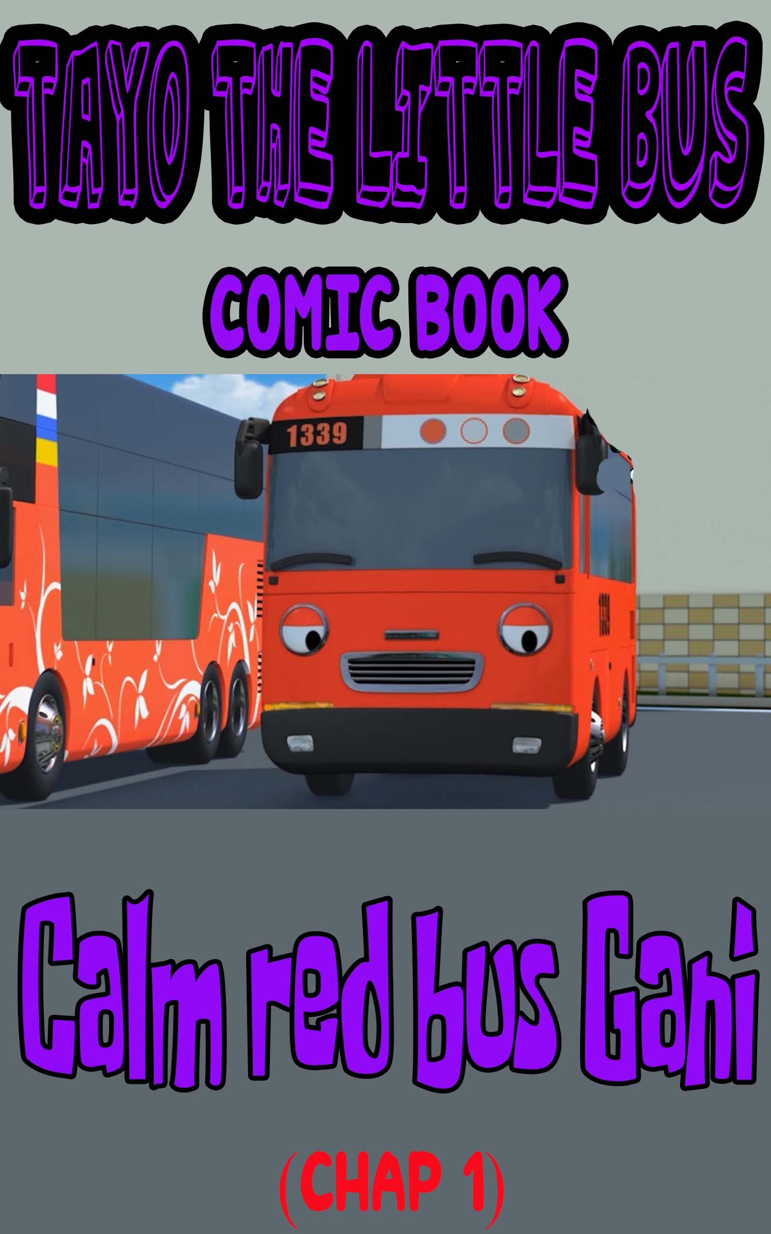 Tayo the Little Bus comic book: Calm red bus Gani_ Chap 1 by Newton Fox ...