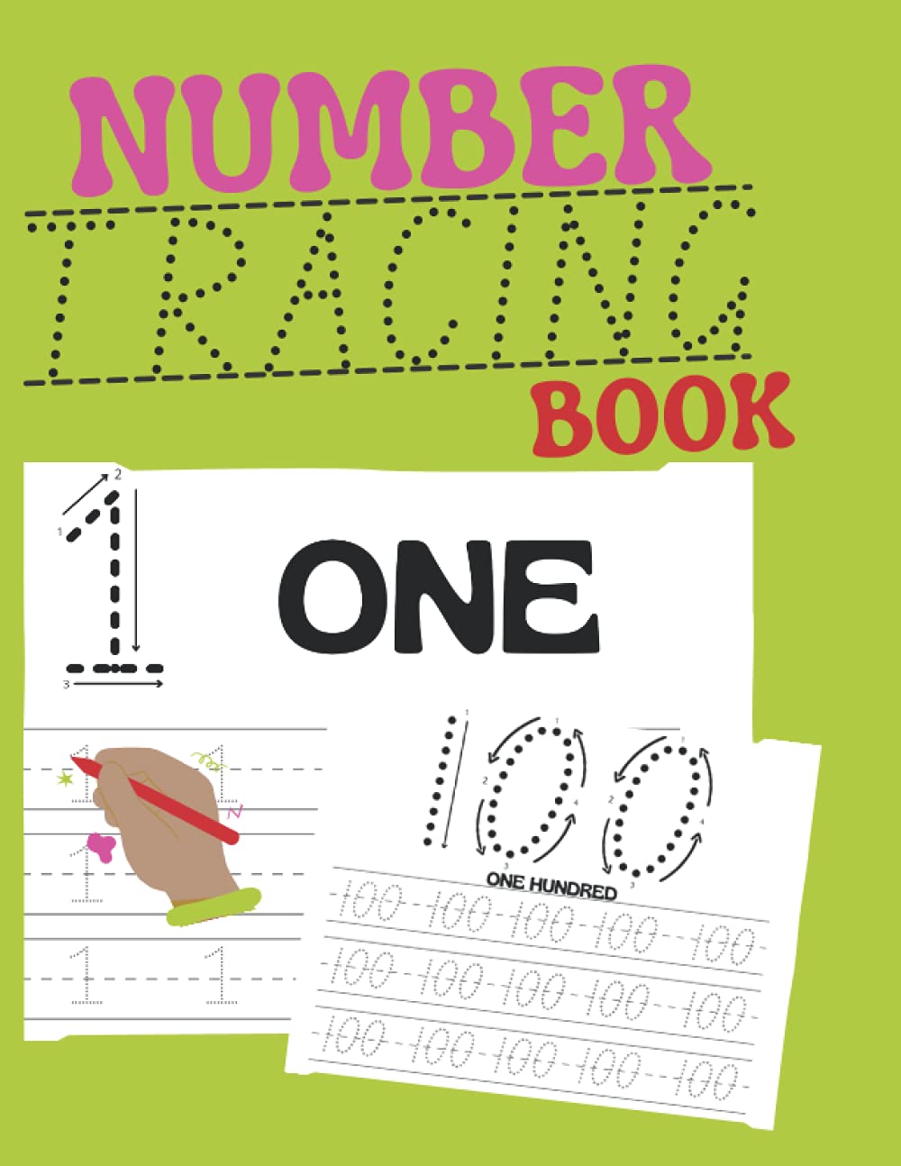 Number Tracing Book: 8.5" x 11" Numbers 1-100 Tracing Book for ...
