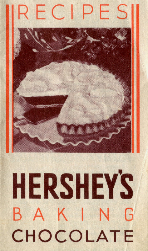 Hershey's Baking Chocolate Recipes by Hershey Chocolate Corporation ...