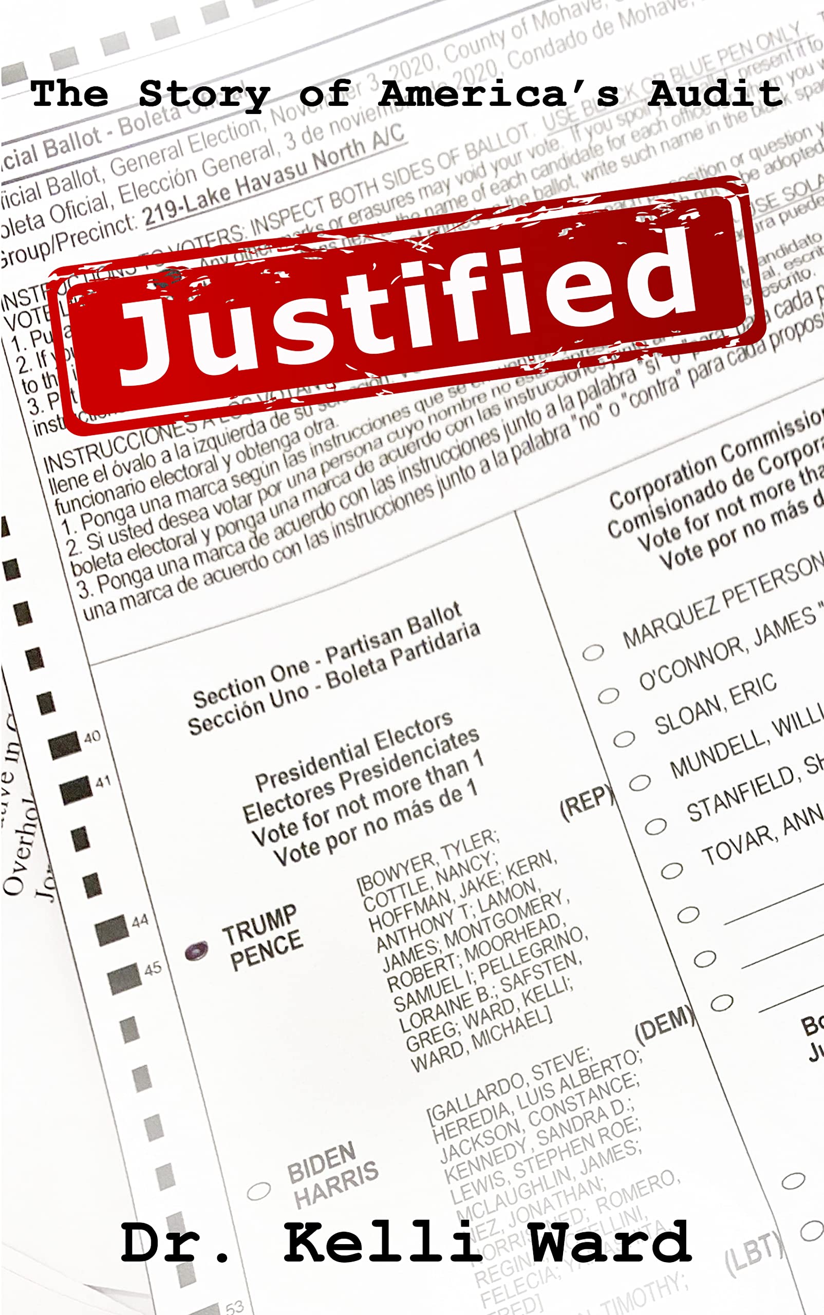 Justified: The Story of America’s Audit by Dr. Kelli Ward | Goodreads