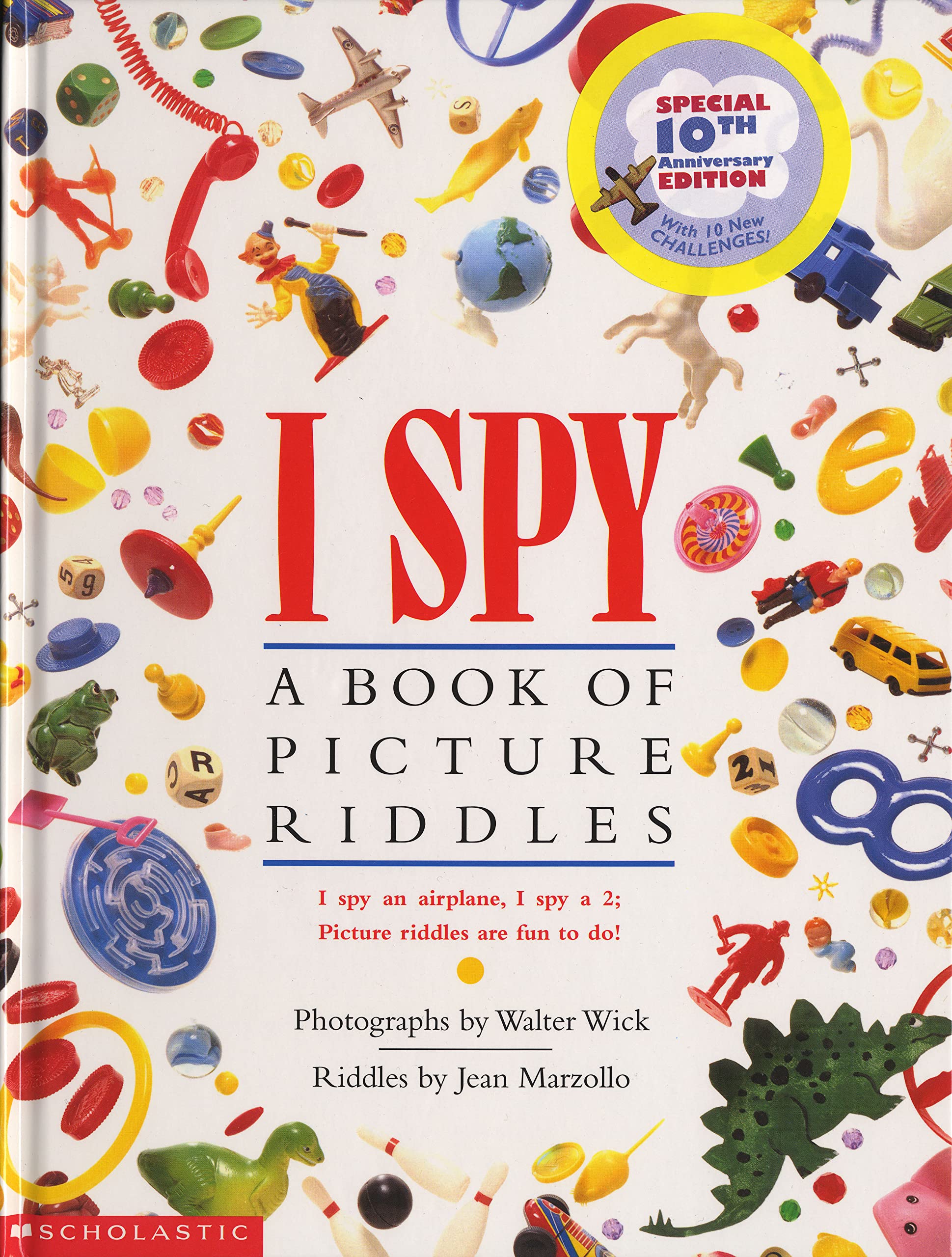 I Spy, A Book of Picture Riddles: Hidden Picture Puzzles by Jean ...
