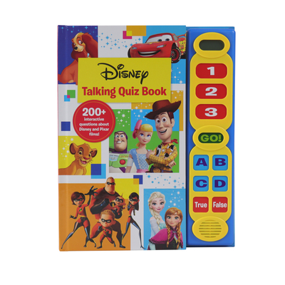 Disney Frozen, Toy Story, and More! - Talking Quiz Sound Book - Over ...