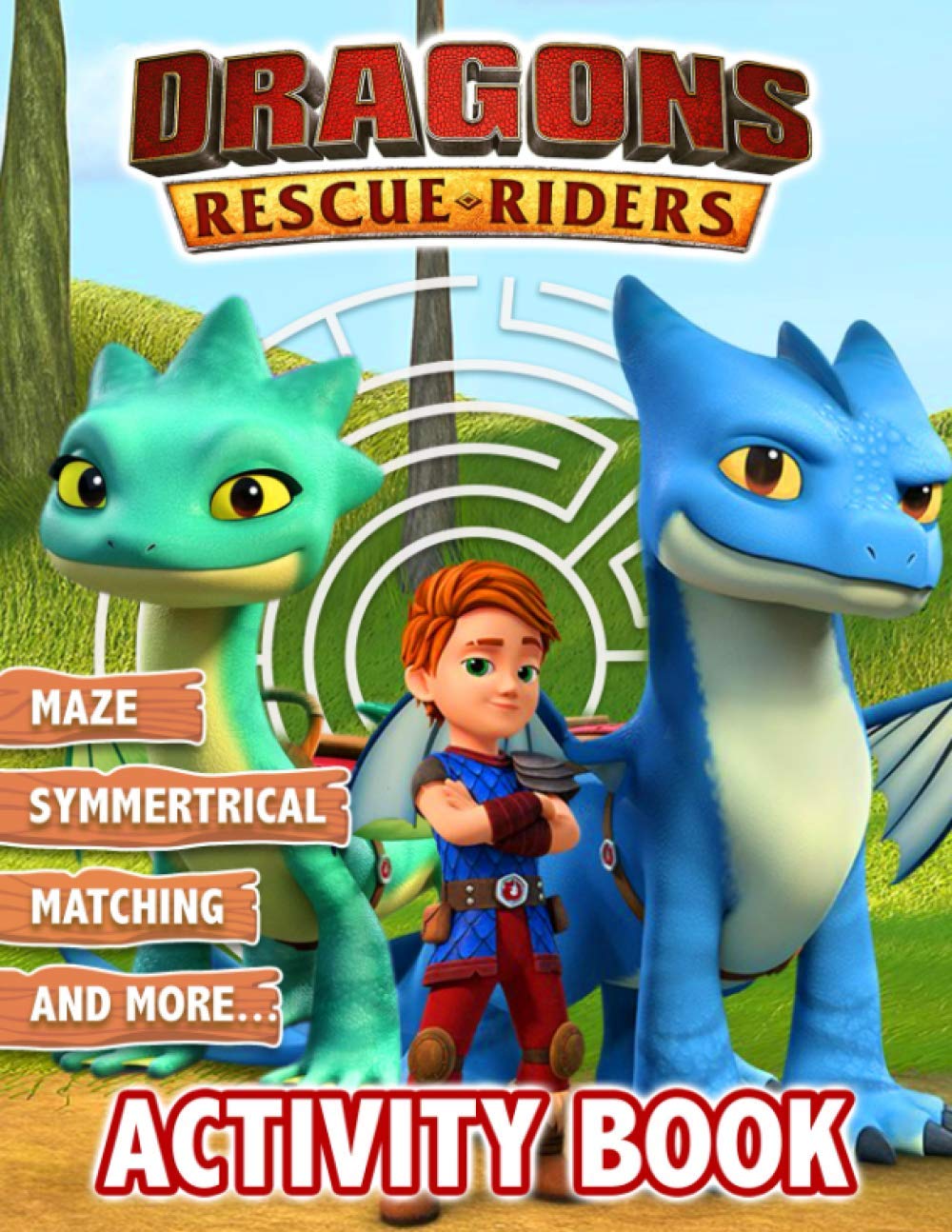 Dragon Rescue Riders Activity Book: An Epic Book Which Has ...