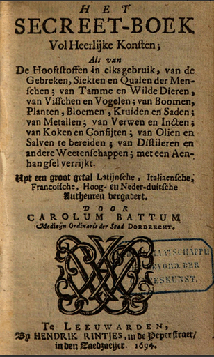 Het secreet-boek vol heerlijke konsten by Carel Baten | Goodreads