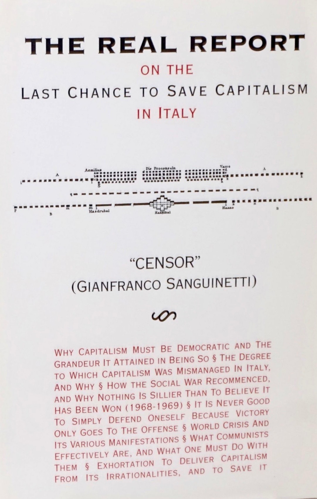 The Real Report On The Last Chance To Save Capitalism In Italy by ...