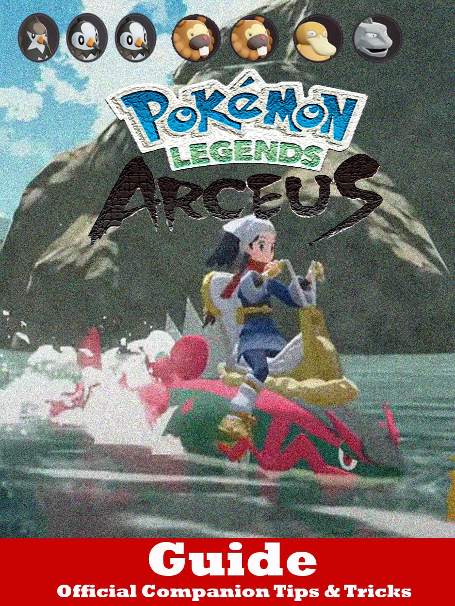 Pokemon Legends: Arceus Guide Official Companion Tips & Tricks by Jack ...