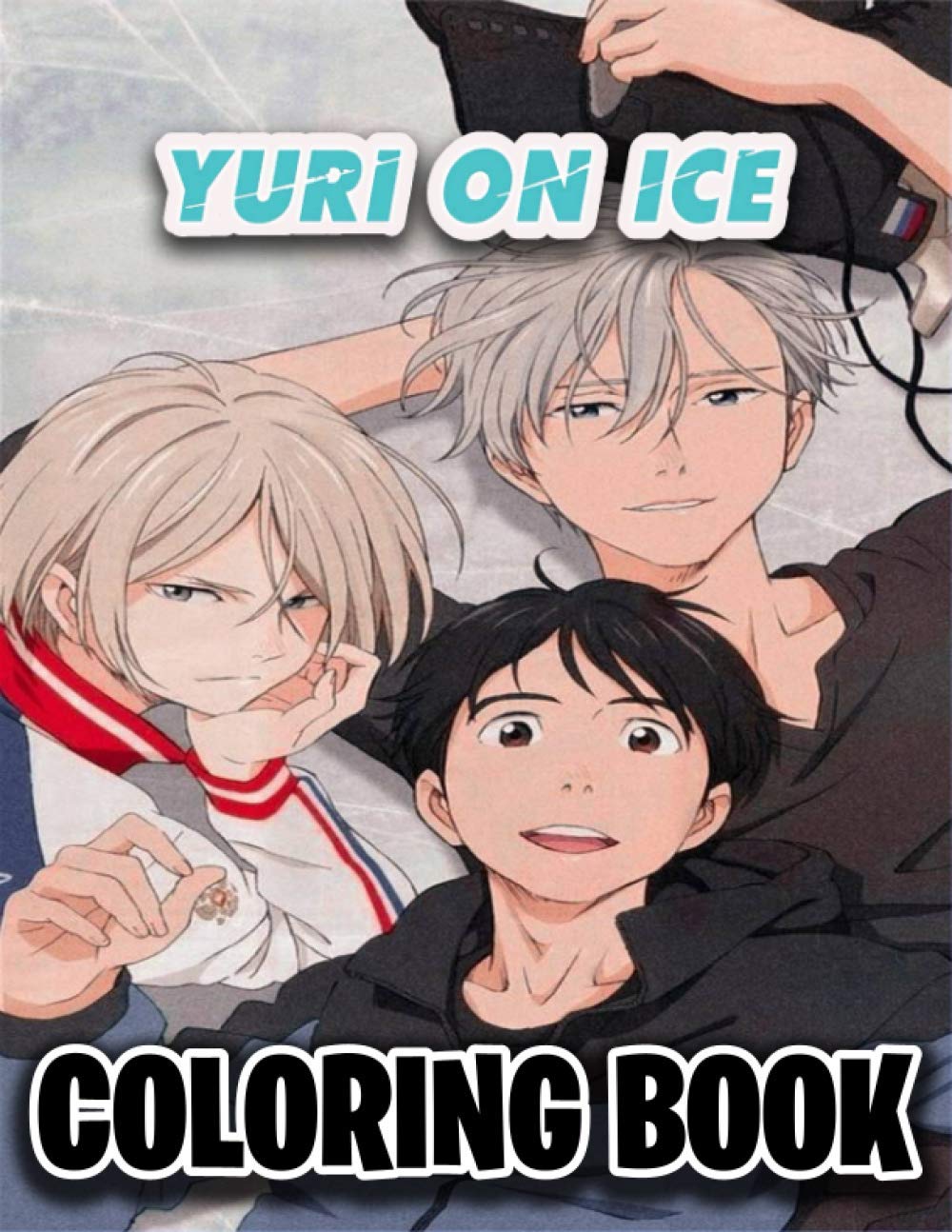 Yuri On Ice Coloring Book: A Fabulous Coloring For Adults To Relax And ...