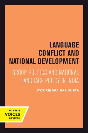 Language Conflict and National Development: Group Politics and National ...