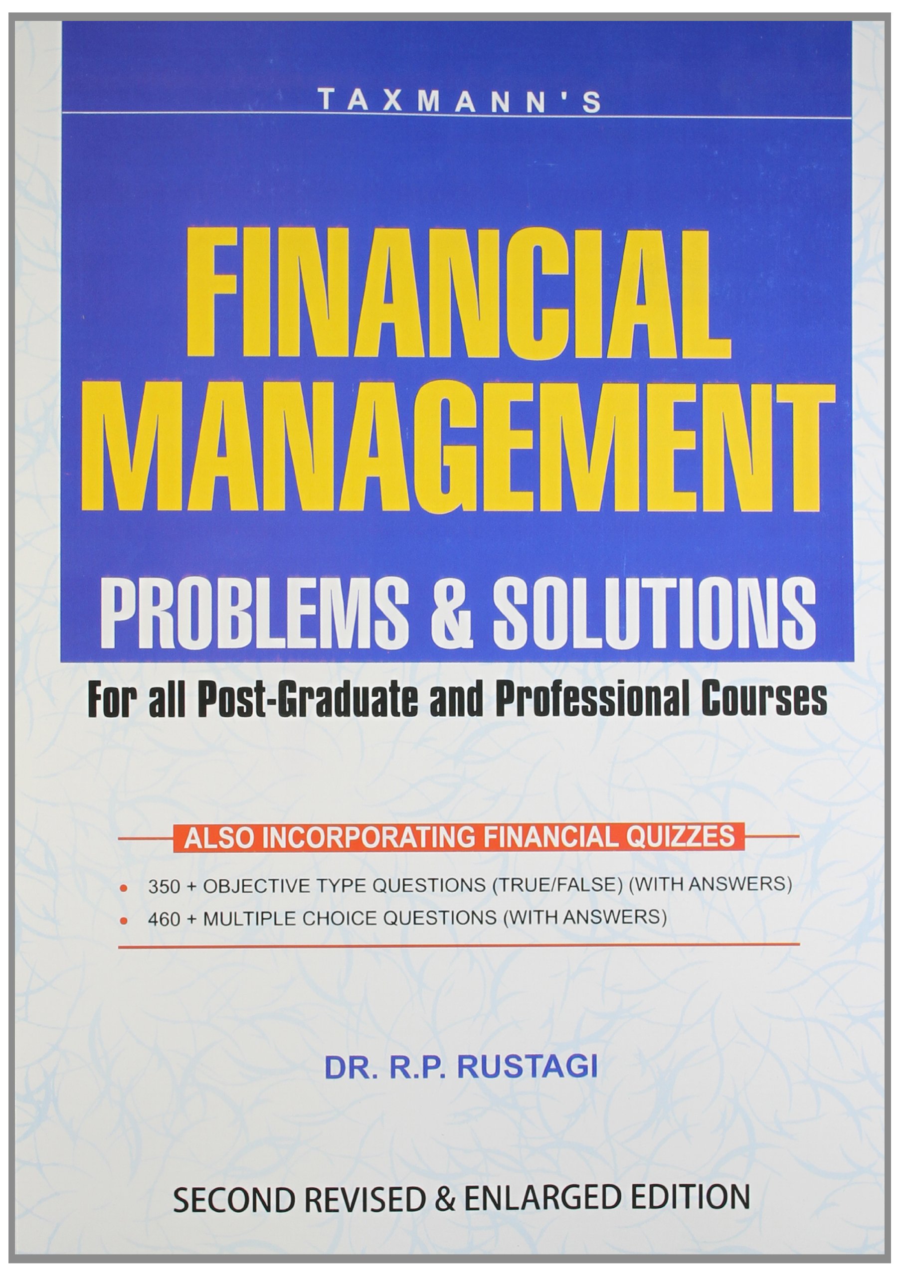 Financial Management - Problems & Solutions by R.P. Rustagi | Goodreads