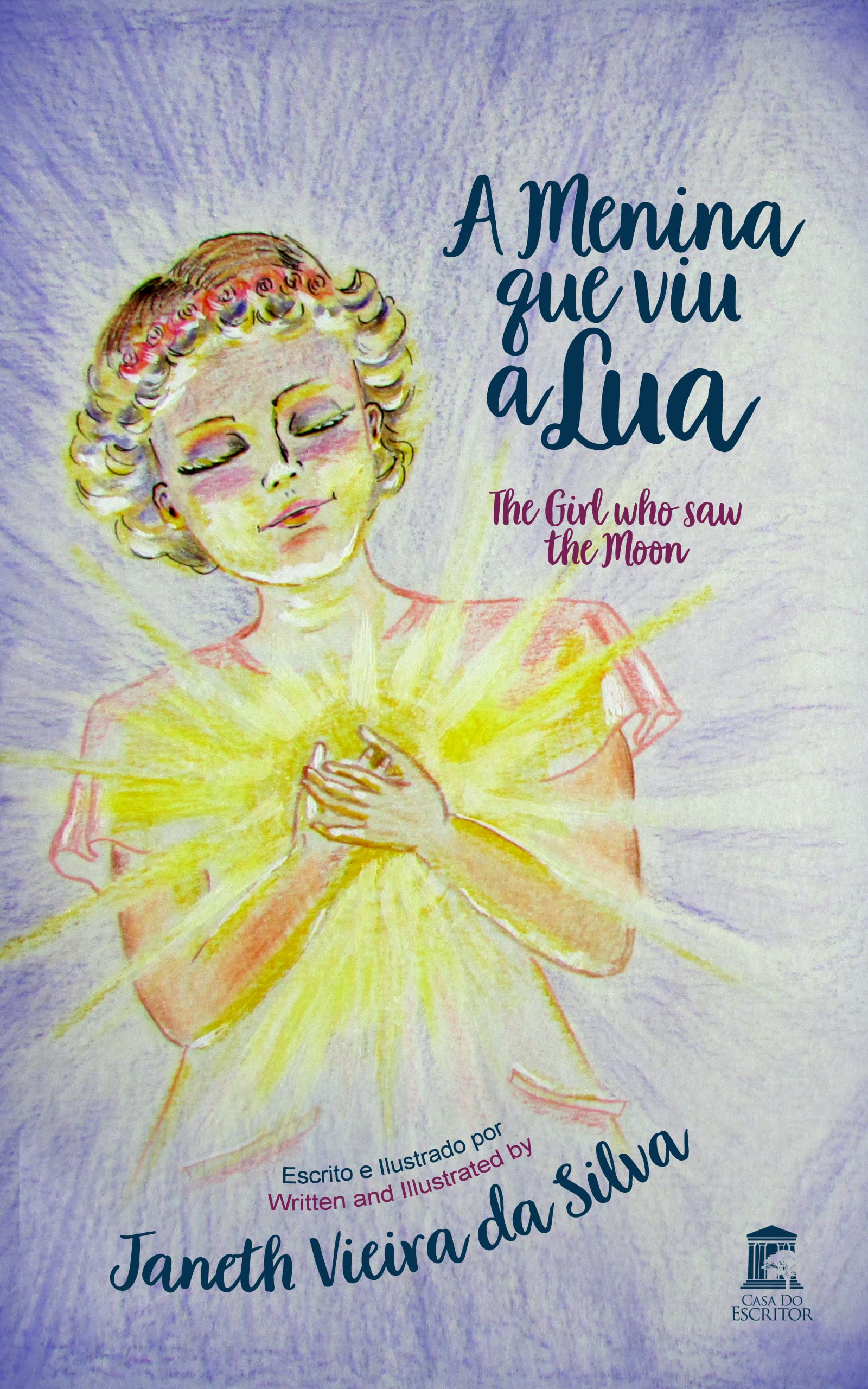 A menina que viu a Lua / The girl who saw the Moon by Janeth Vieira da ...