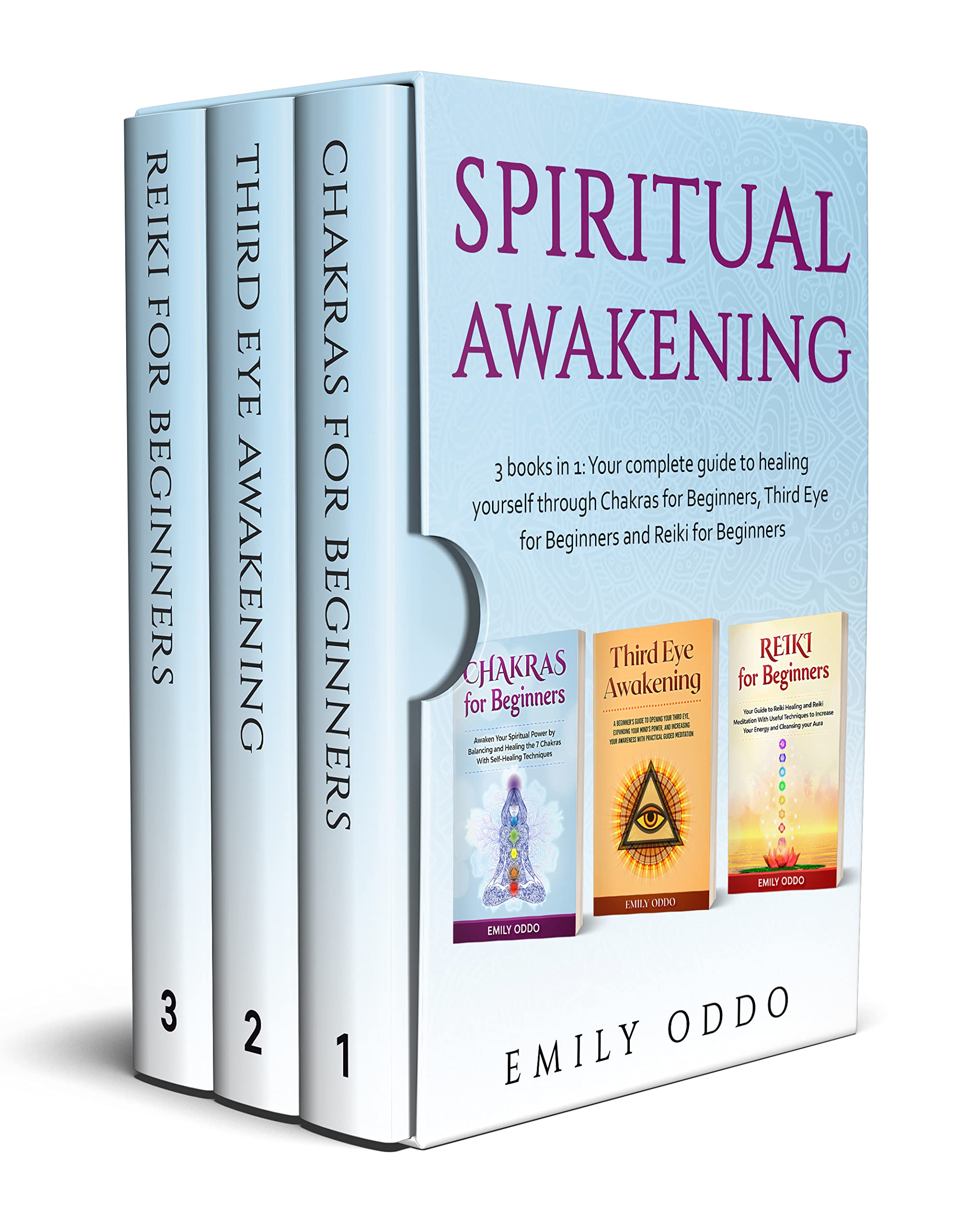 Spiritual Awakening: 3 books in 1: Your complete guide to healing yourself through Chakras for ...