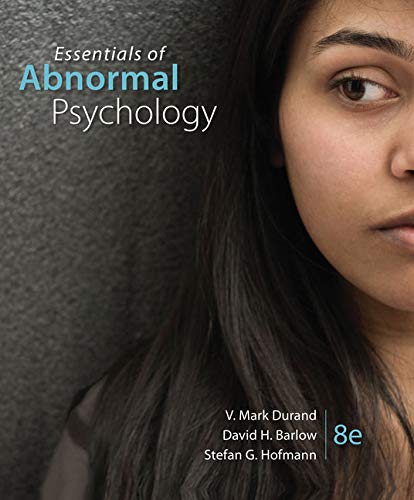 Bundle: Essentials of Abnormal Psychology, 8th + MindTap Psychology, 1 ...