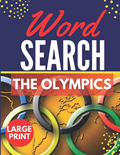 The Olympics Word Search: Themed Activity Puzzle Book|Large Print ...