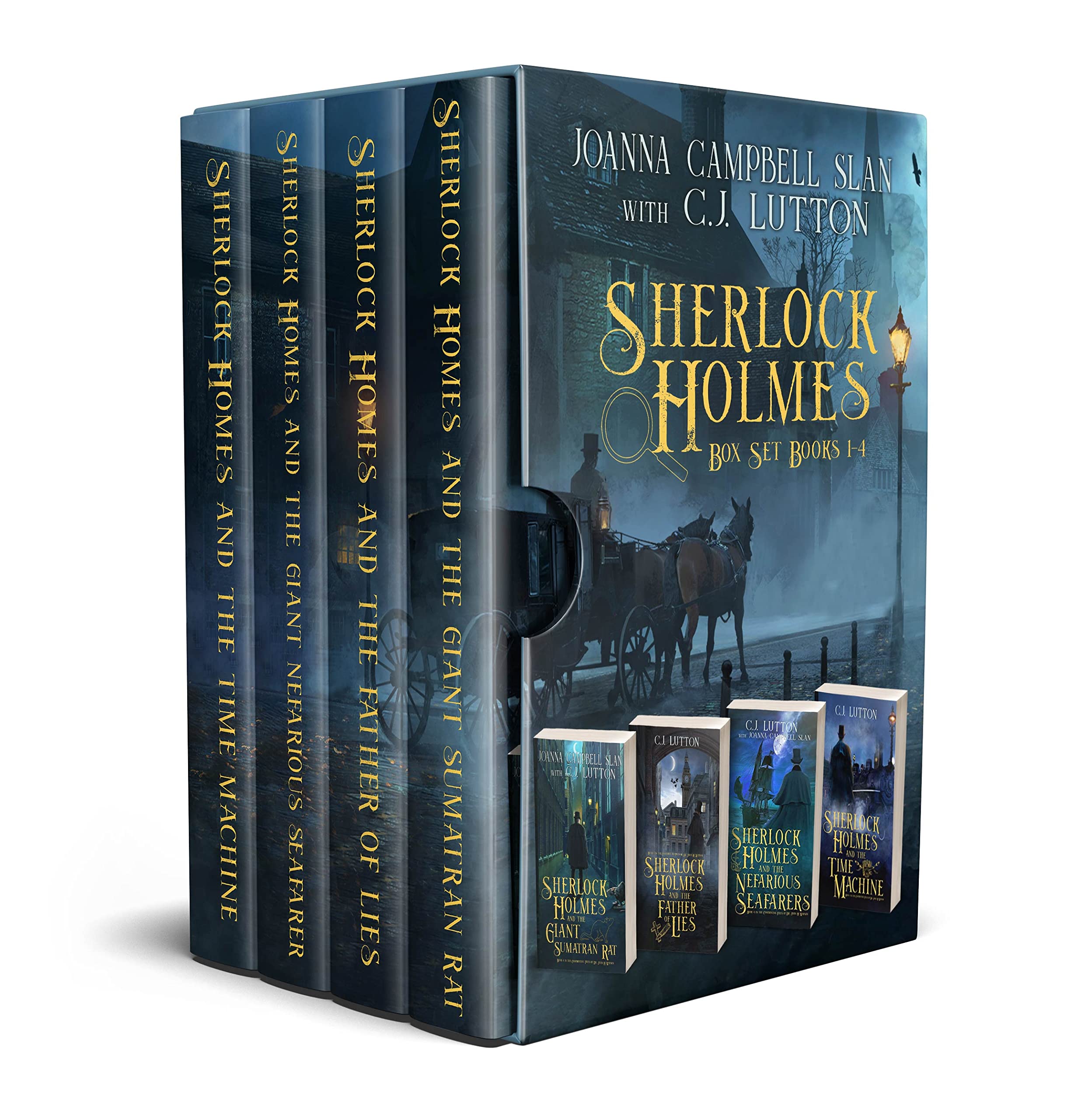 Sherlock Holmes Box Set: Books 1-4: A Sherlock Holmes Fantasy Thriller ...