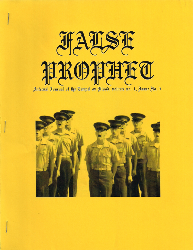 False Prophet: Volume 1, edition 3 by Tempel ov Blood | Goodreads