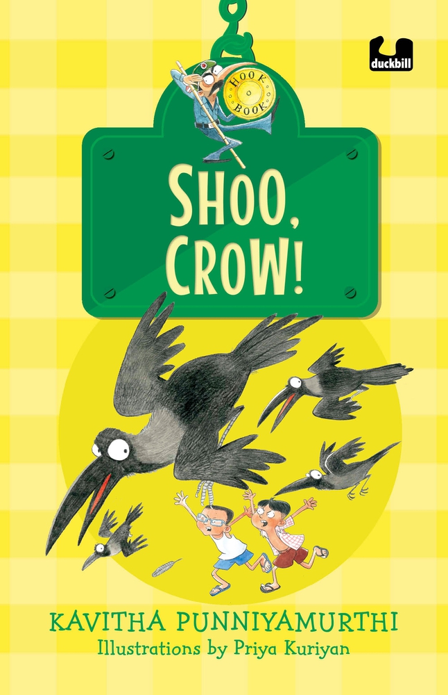 Shoo, Crow! (Hook Books): It's not a book, it's a hook! by Kavitha ...