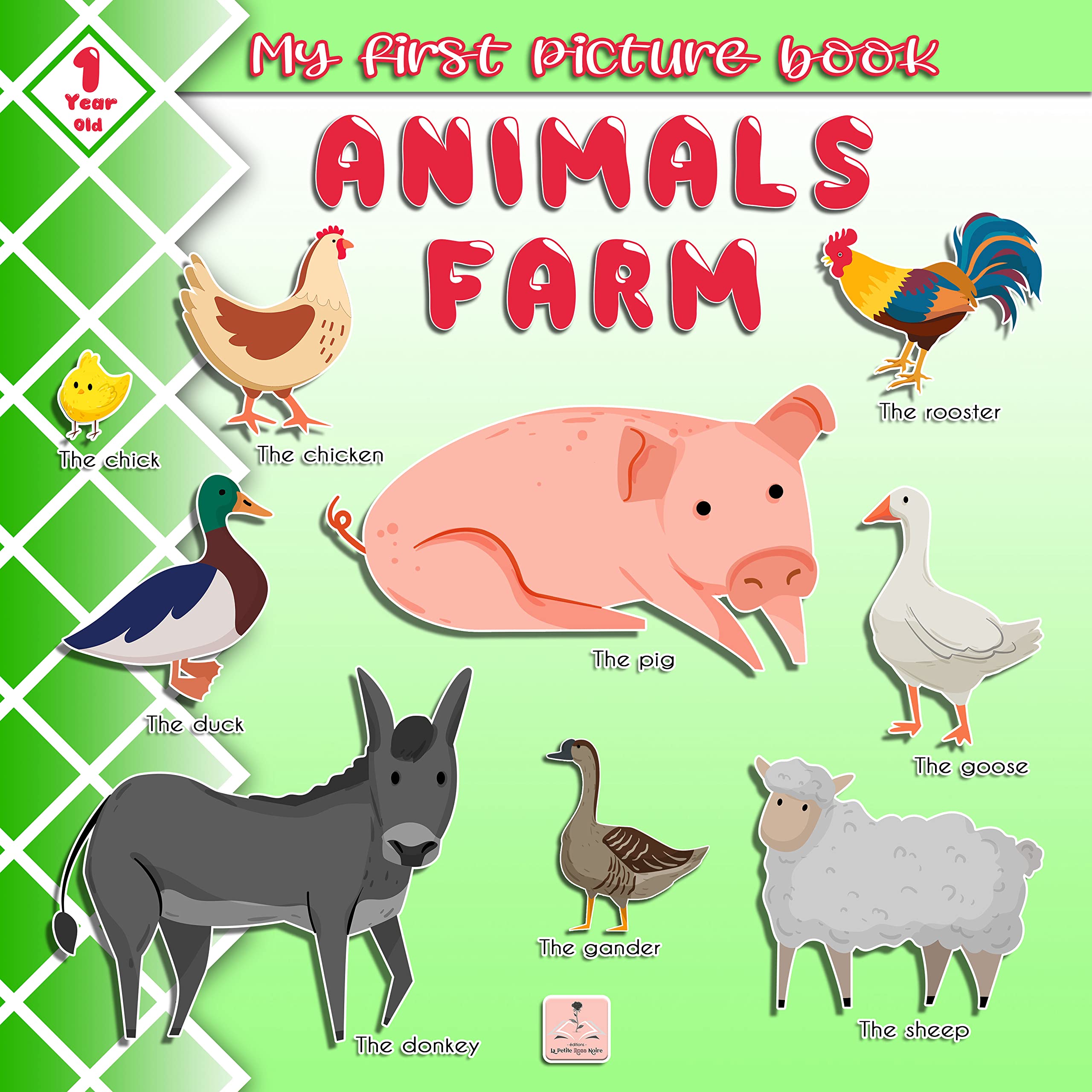 Animals farm my first picture book: Picture book for toddlers | 41 ...