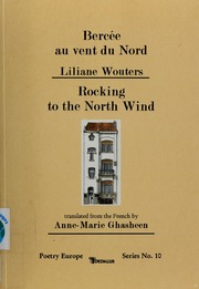 Rocking to the North Wind (Poetry Europe Series) by Liliane Wouters ...