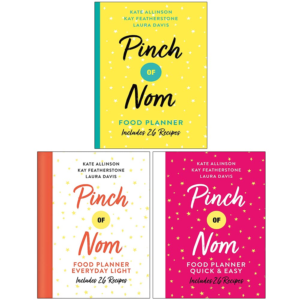 Pinch of Nom Food Planner Collection 3 Books Set By Kay Featherstone ...