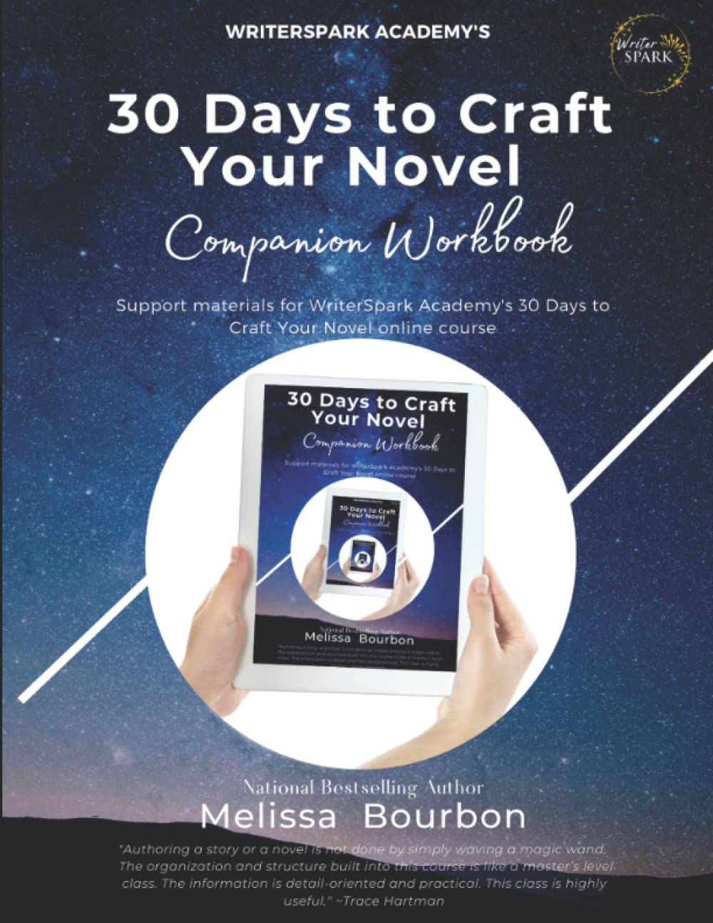 30 Days to Craft Your Novel Companion Workbook: A WriterSpark Academy Course Book by Melissa ...