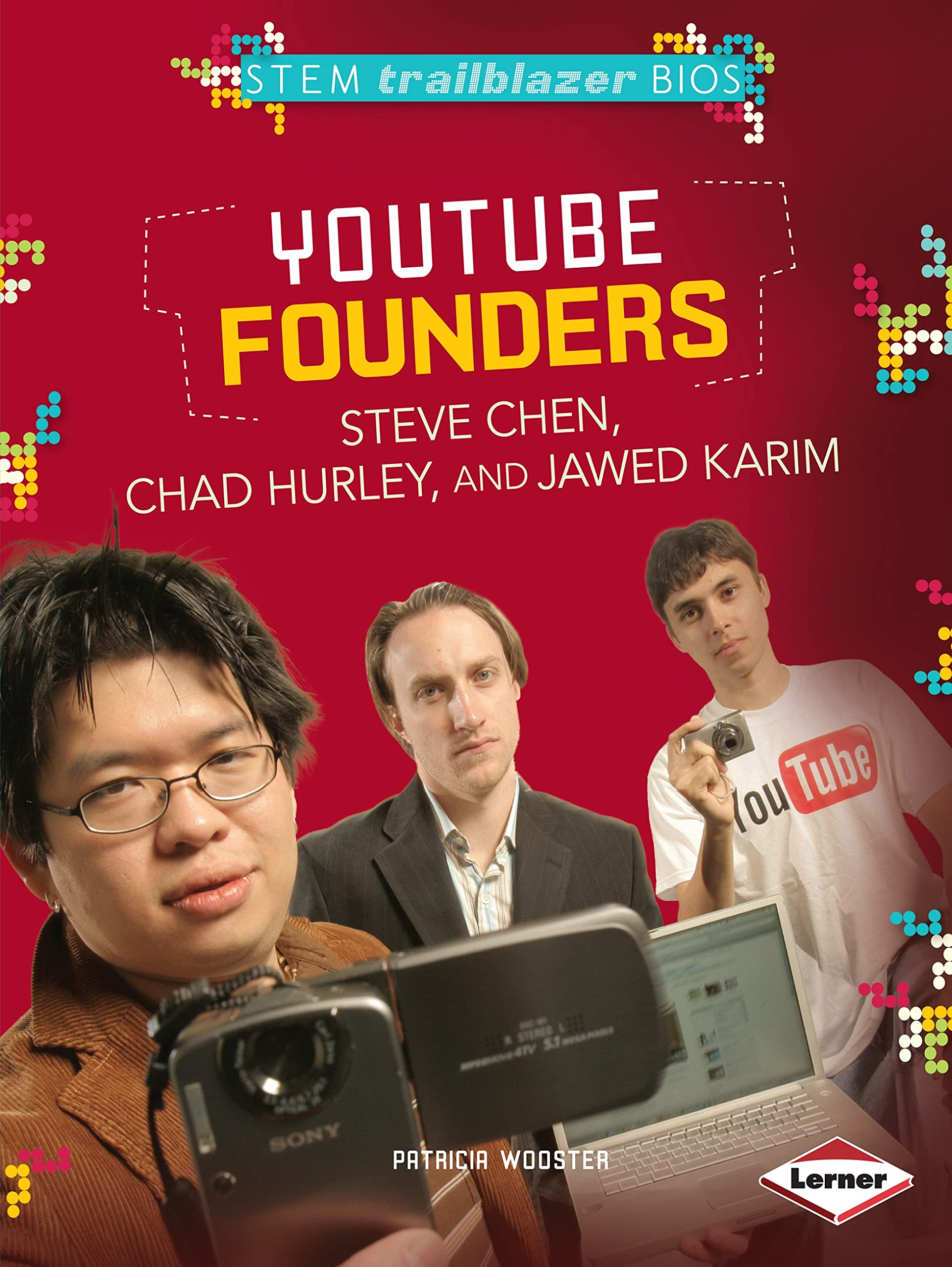 YouTube Founders Steve Chen, Chad Hurley, and Jawed Karim by Patricia ...