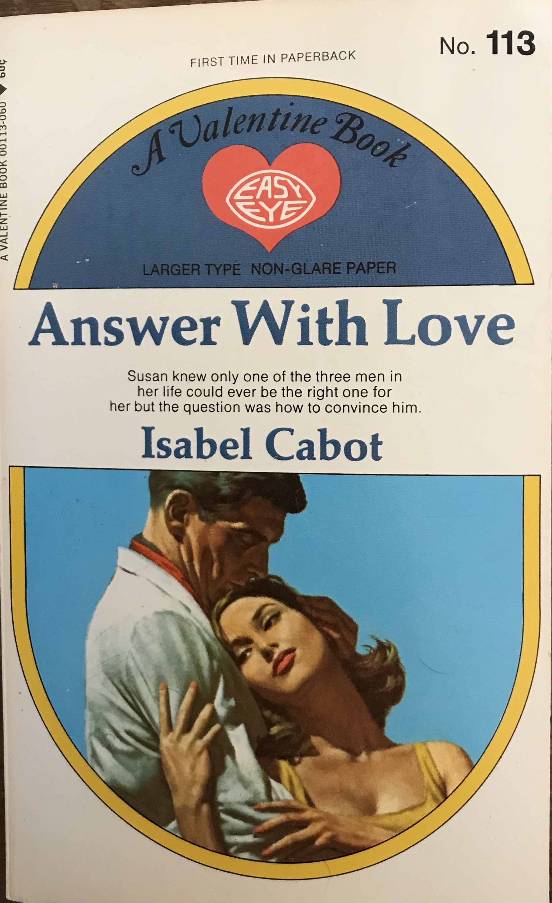 Answer with Love (Valentine Romance, #113) by Isabel Cabot | Goodreads