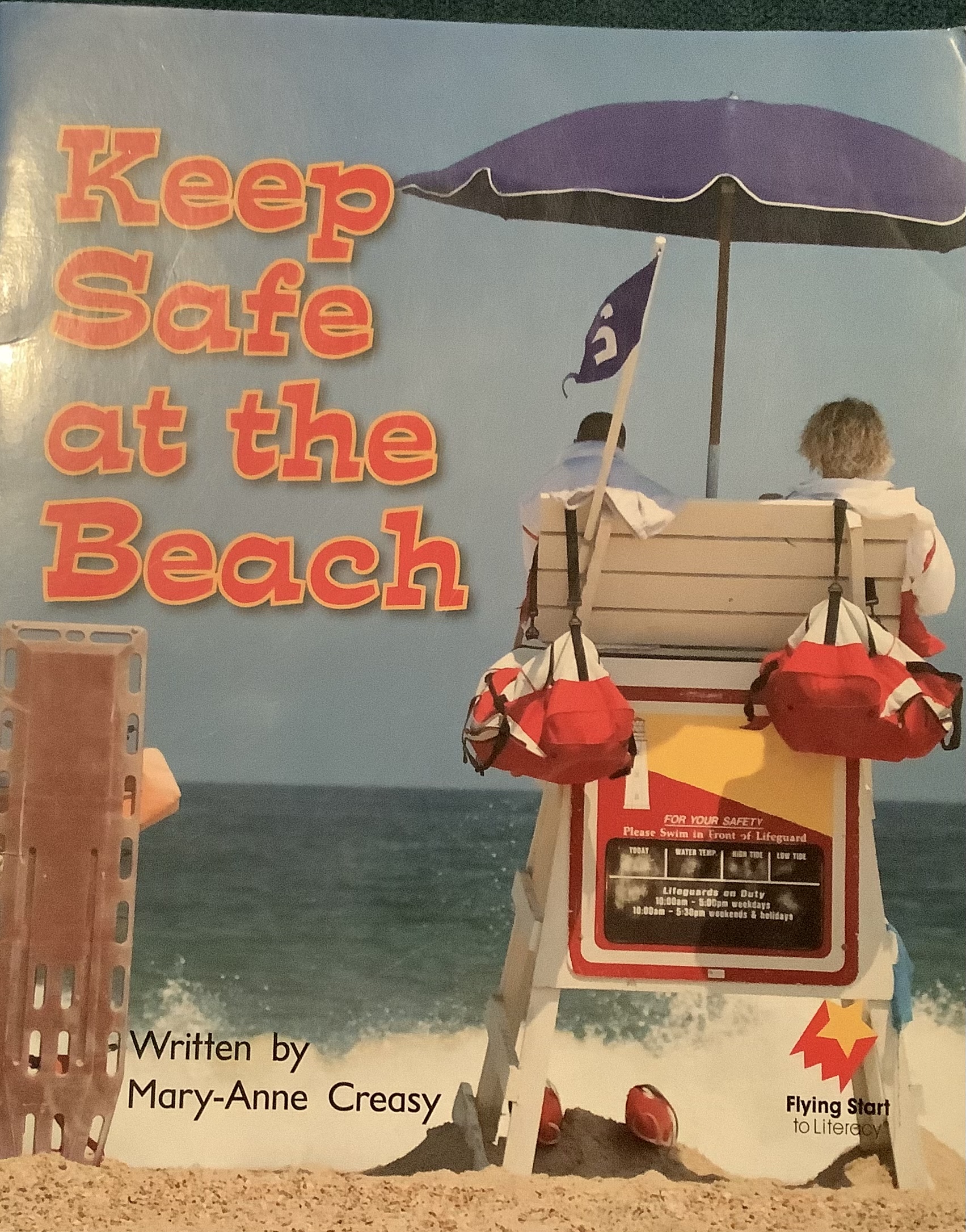 Keep Safe at the Beach by Mary-Anne Creasy | Goodreads