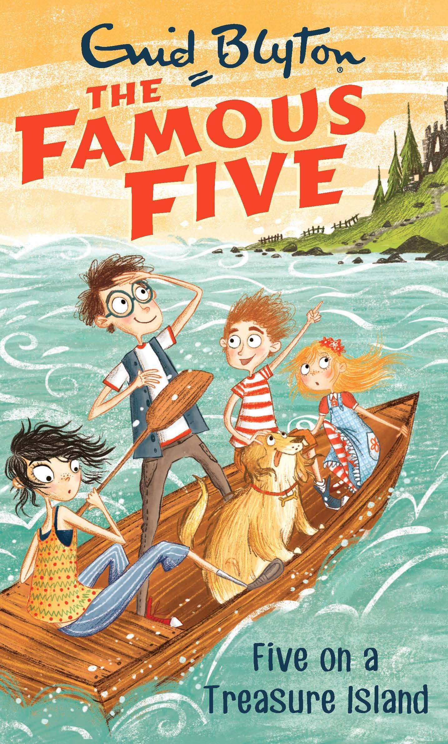 Five On A Treasure Island by Enid Blyton | Goodreads