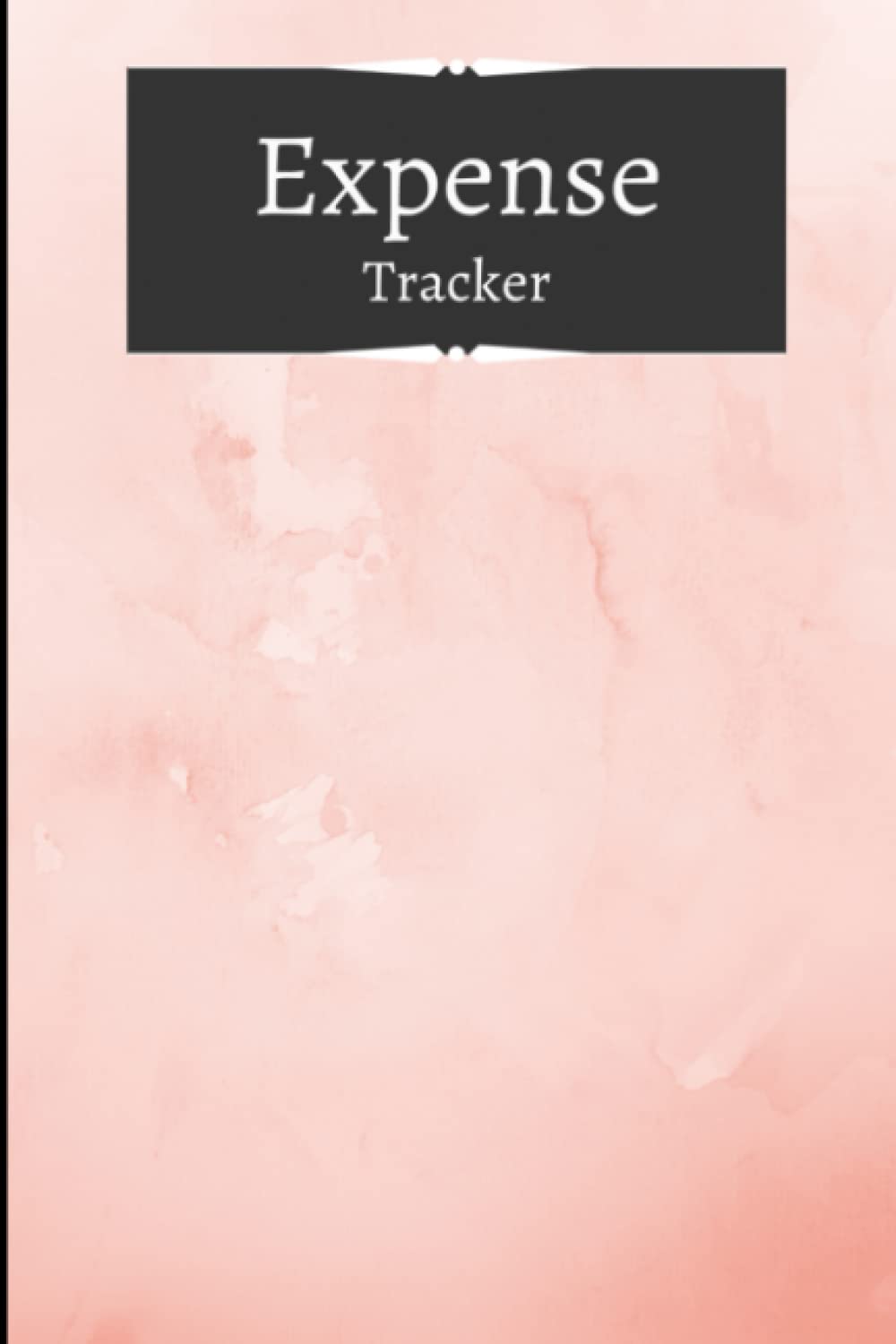 Expense Tracker: Pink Marble, Daily Expense Tracker, Personal Spending ...