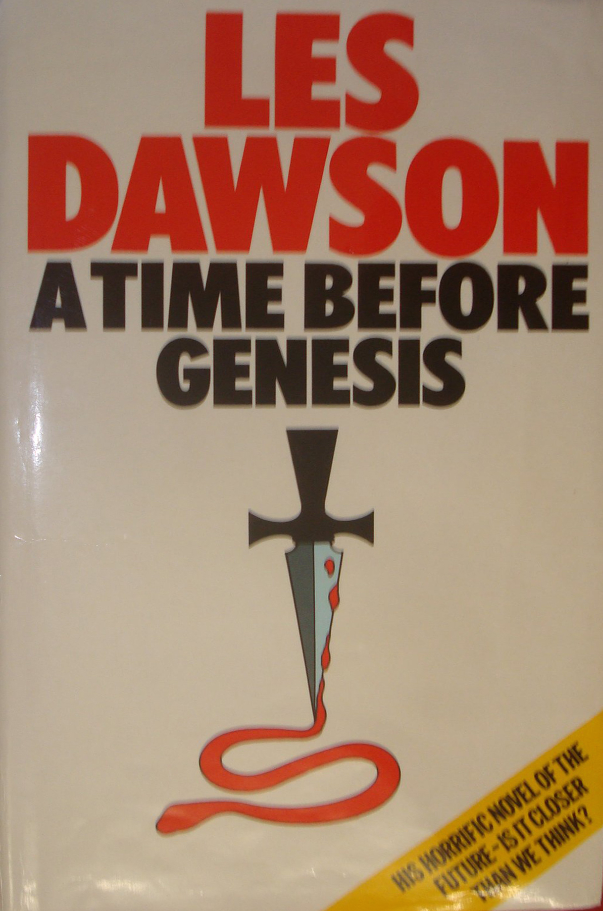 A Time Before Genesis by Les Dawson | Goodreads