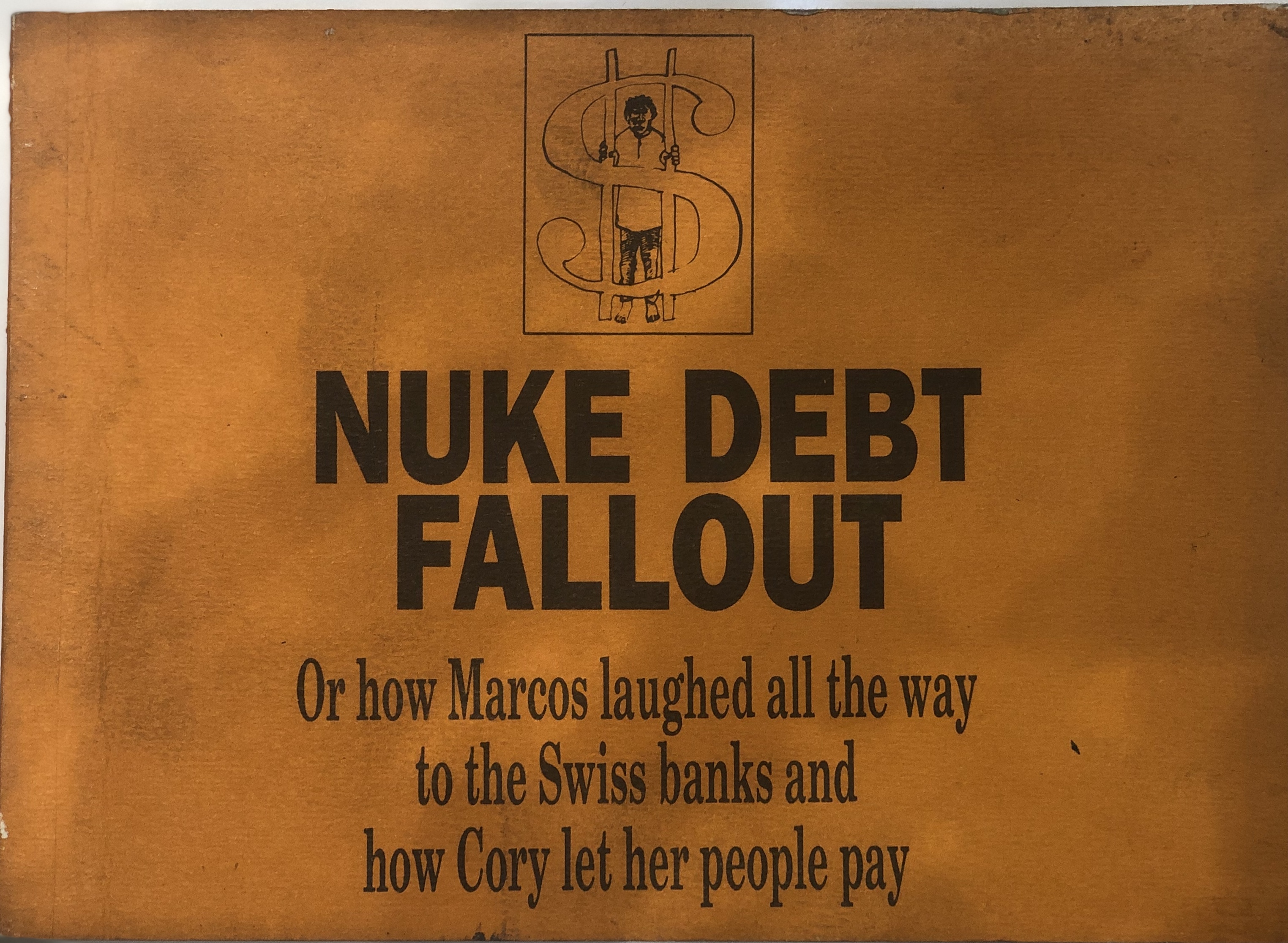Nuke Debt Fallout: Or how Marcos laughed all the way to the Swiss banks ...