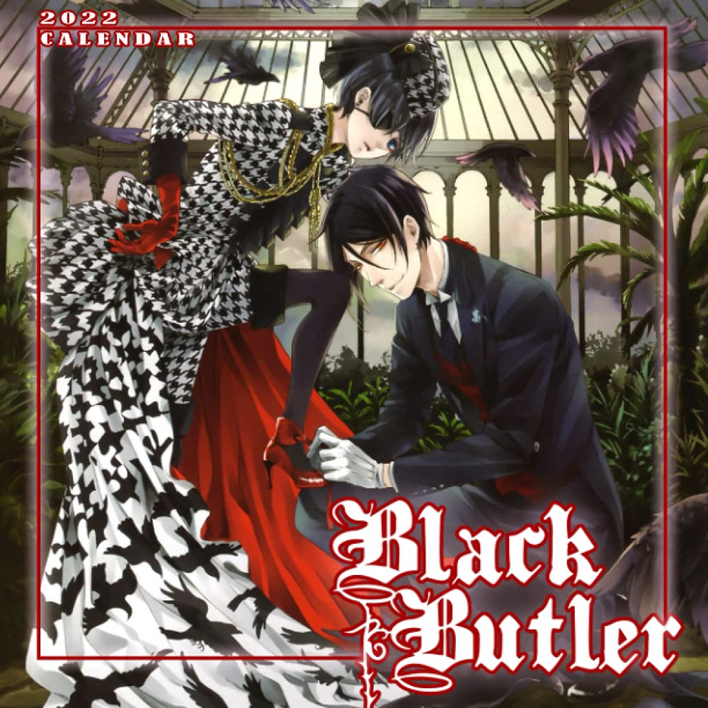 Black Butler 2022 Calendar: Anime-Manga OFFICIAL calendar 2022 -Black ...