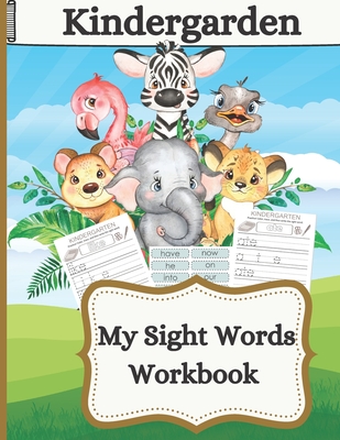 Kindergarden My Sight Words Workbook-Learn to Read Kindergarten ...