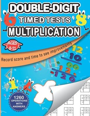 Double-digit timed tests : multiplication: multiplication Practice Book ...