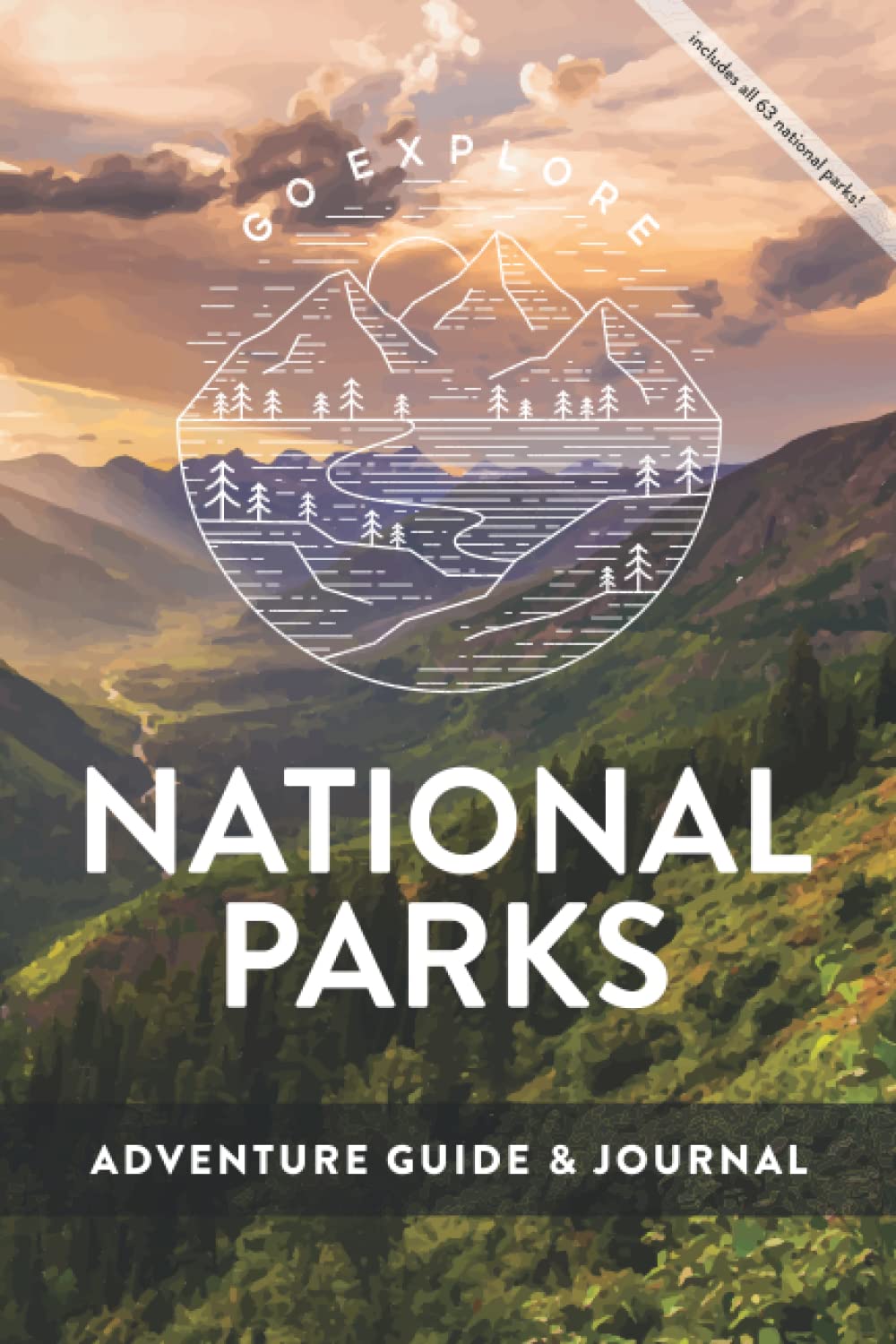 National Parks Adventure Guide & Journal: Bucket List & Trip Planner ...