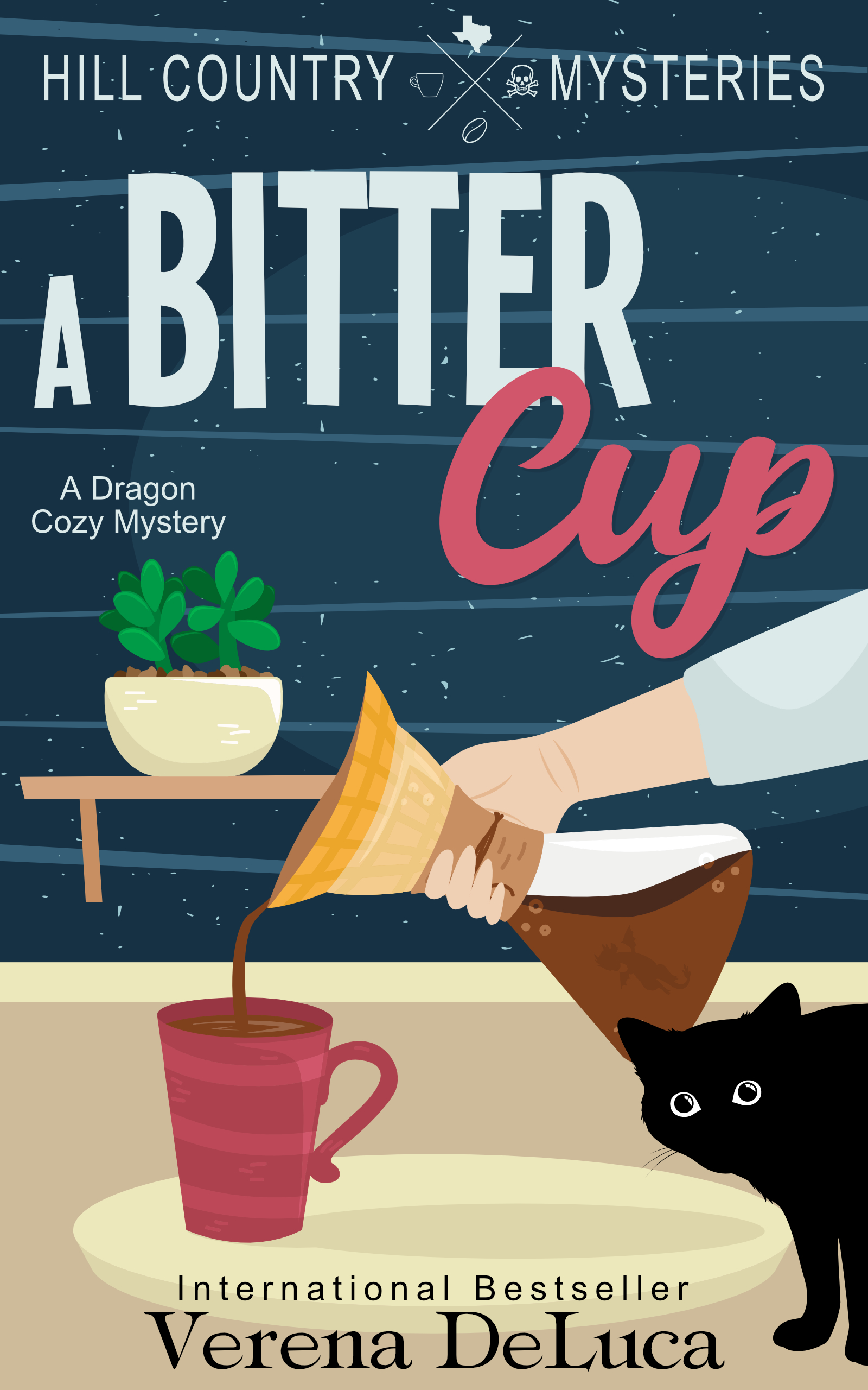 A Bitter Cup (Hill Country Mysteries #2) by Verena DeLuca | Goodreads