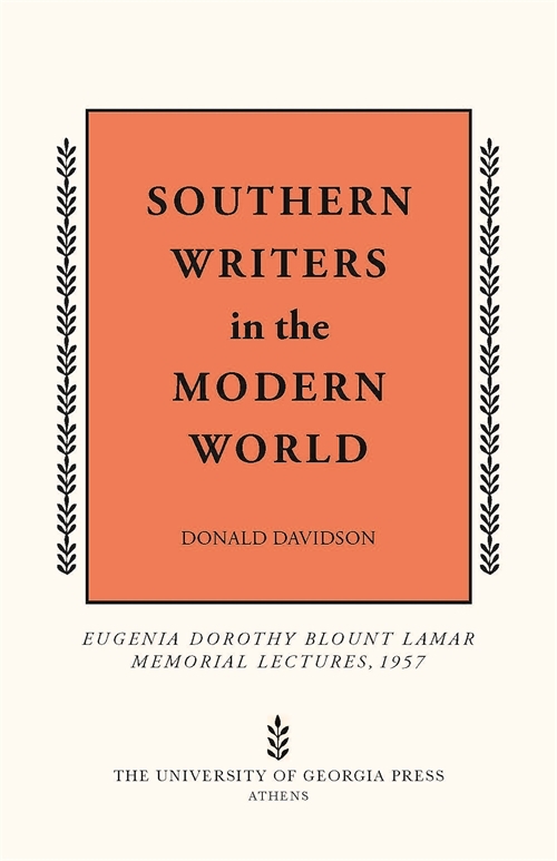 Southern Writers in the Modern World by Donald Davidson | Goodreads