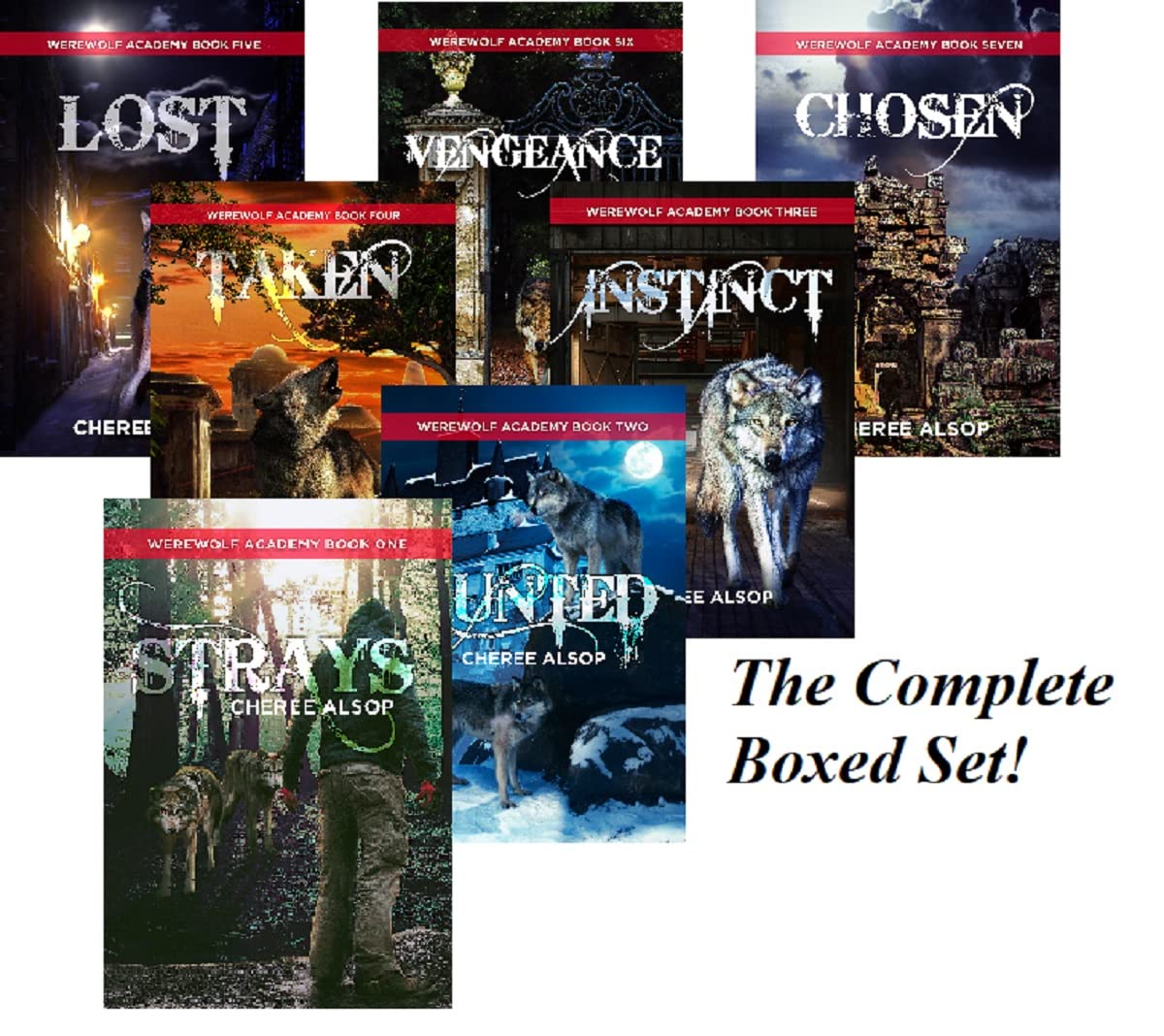 The Werewolf Academy Series Complete Boxed Set: Books 1-7 by Cheree ...