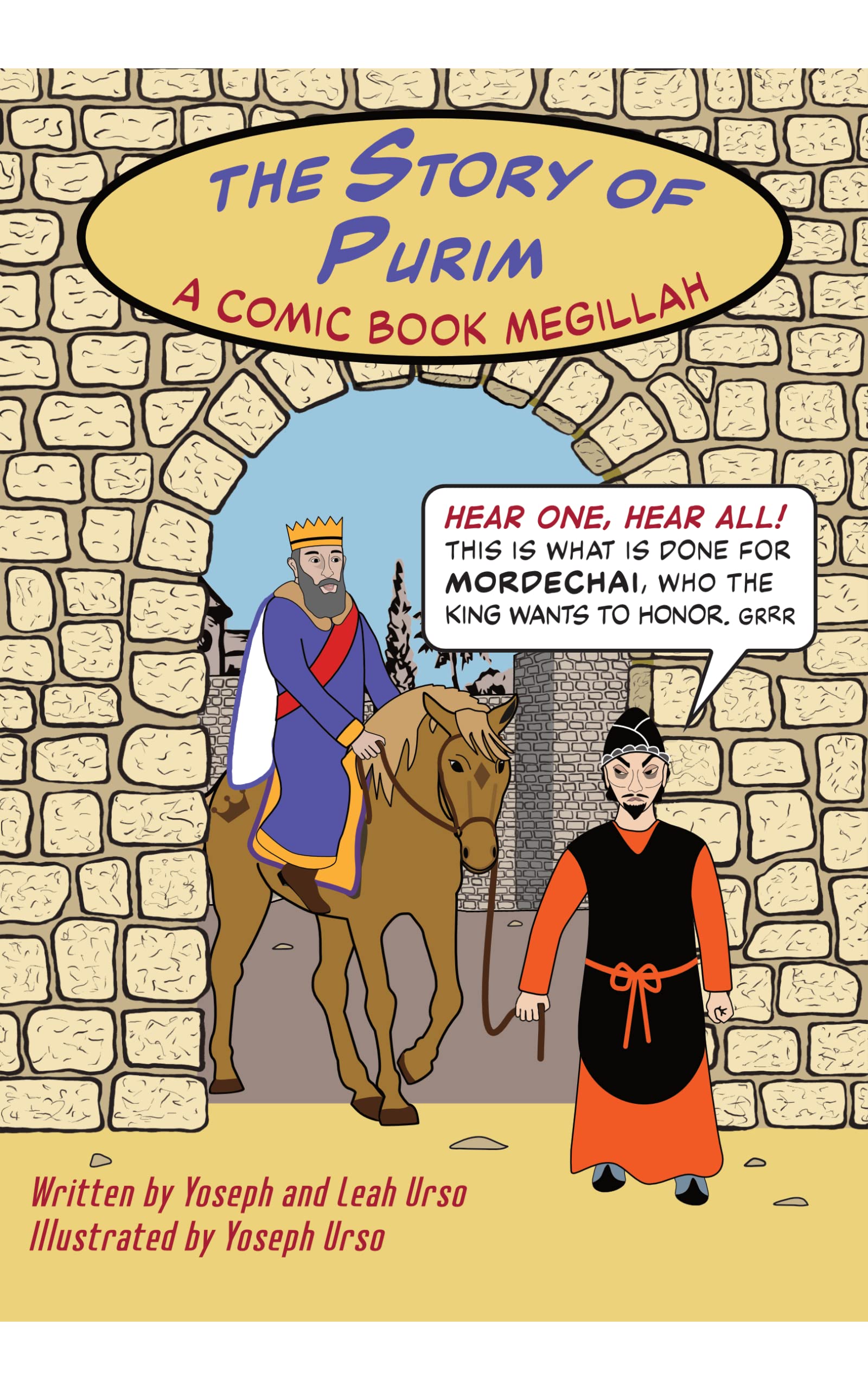 The Story of Purim: A Comic Book Megillah by Yoseph Urso | Goodreads