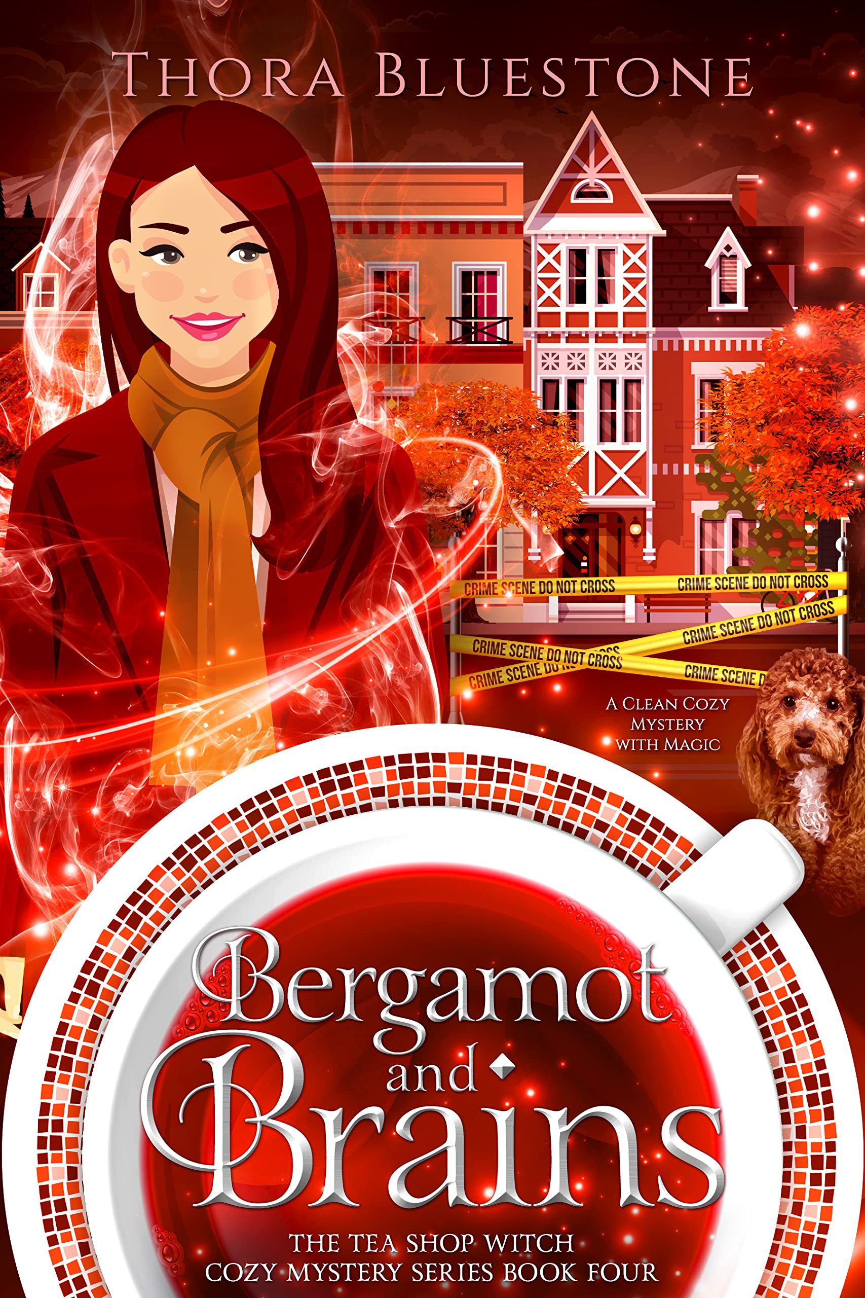 Bergamot and Brains: A Clean Cozy Mystery with Magic by Thora Bluestone ...