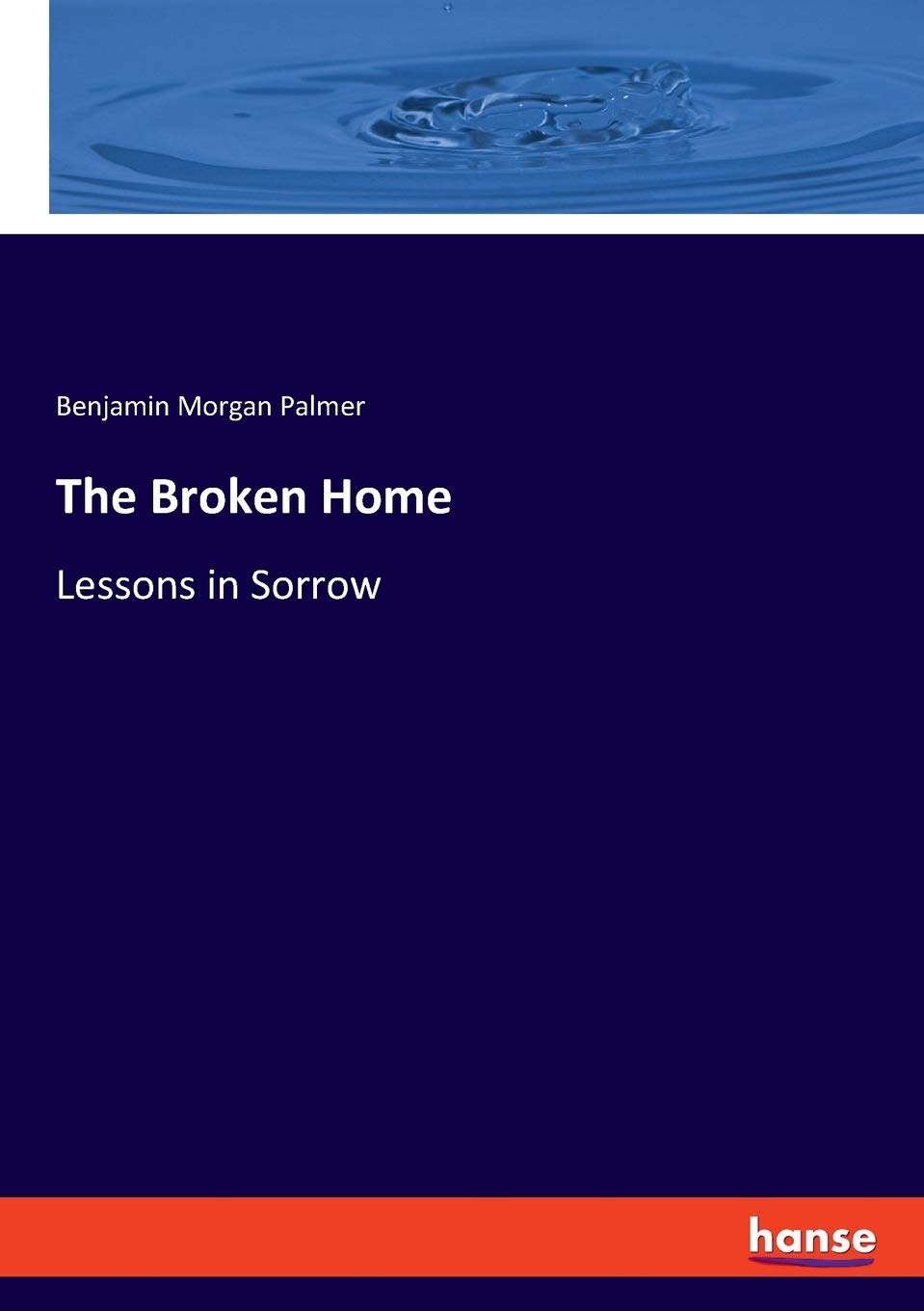 The Broken Home: Lessons in Sorrow by Benjamin Morgan Palmer Palmer ...