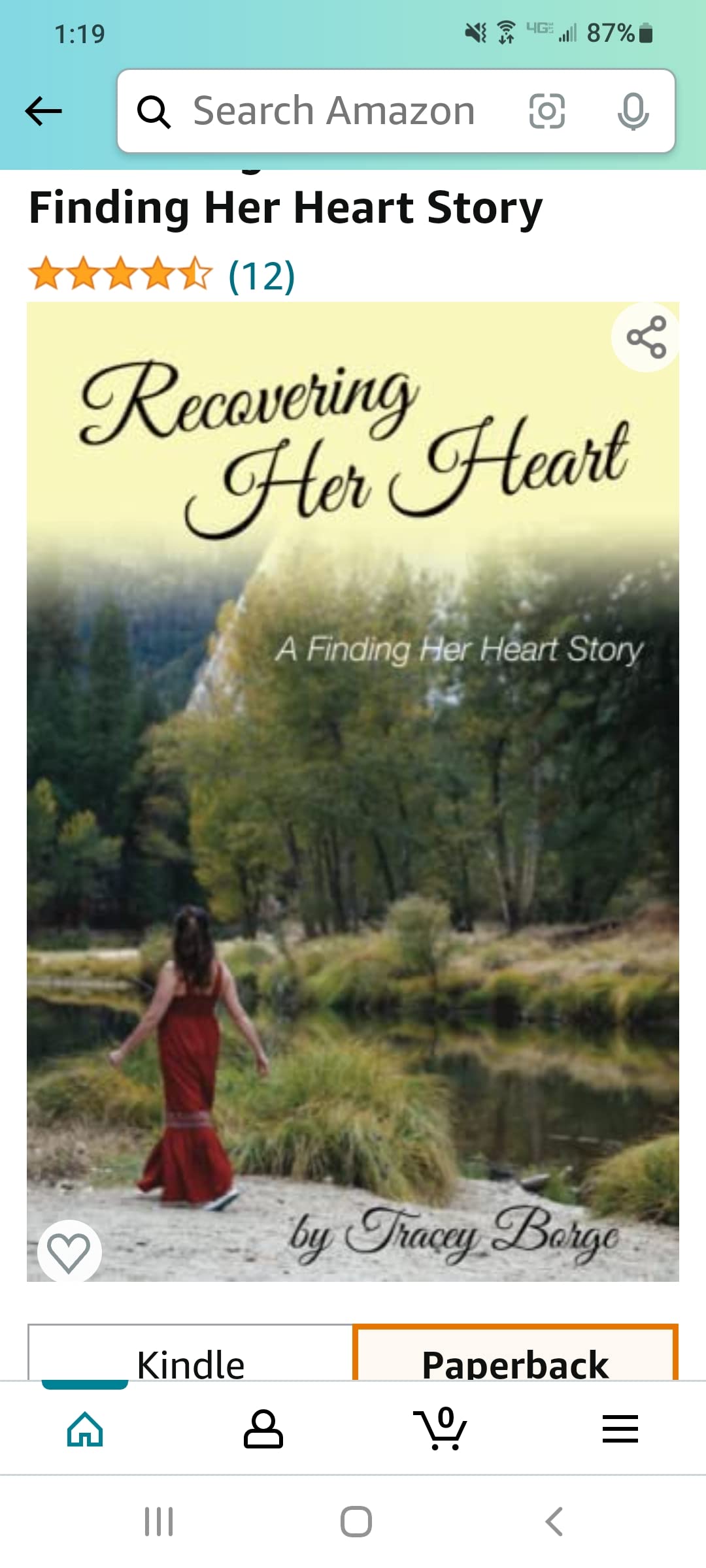 Recovering Her Heart: A Finding Her Heart Story by Tracey Borge | Goodreads