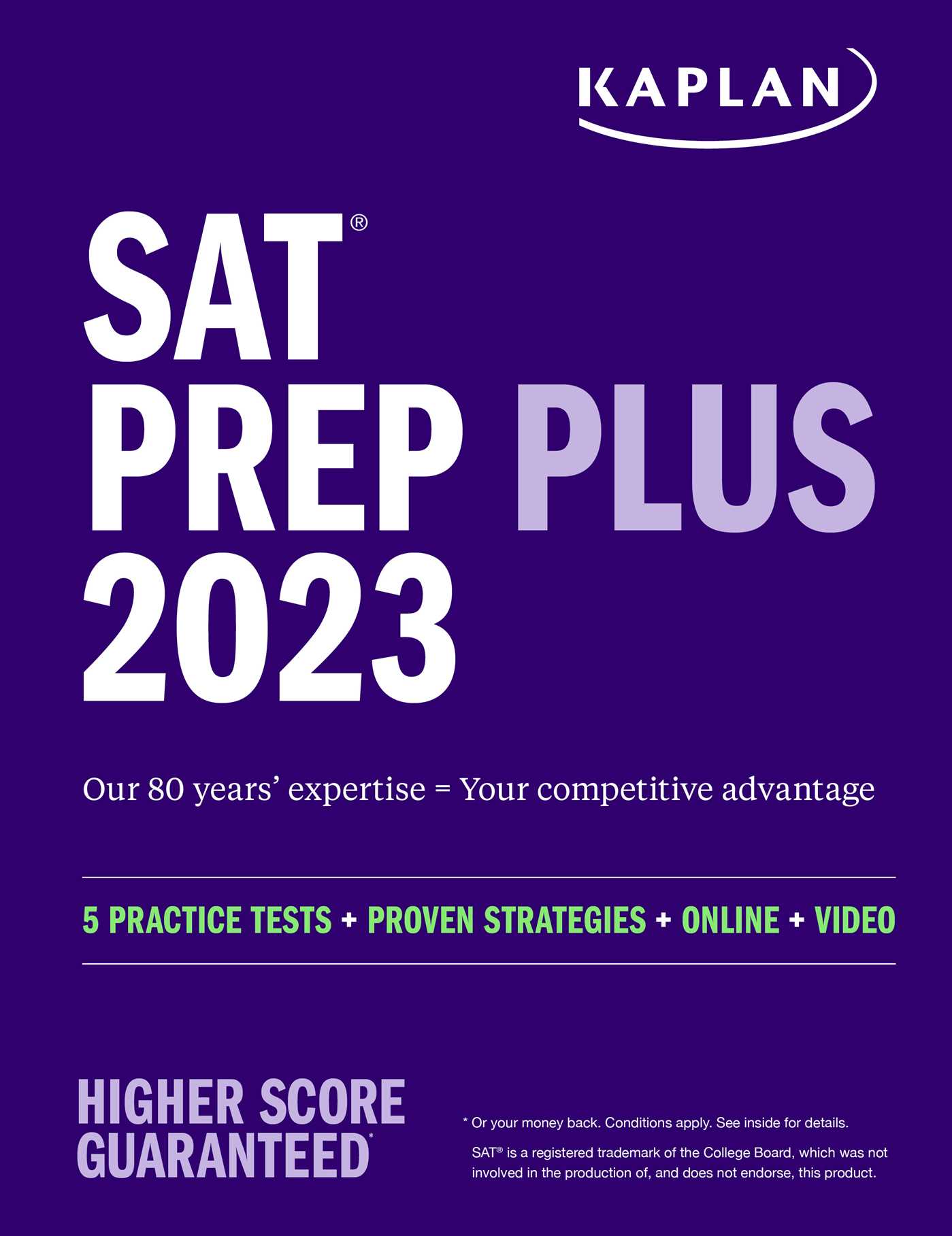 SAT Prep Plus 2023: Includes 5 Full Length Practice Tests(2 in the book ...